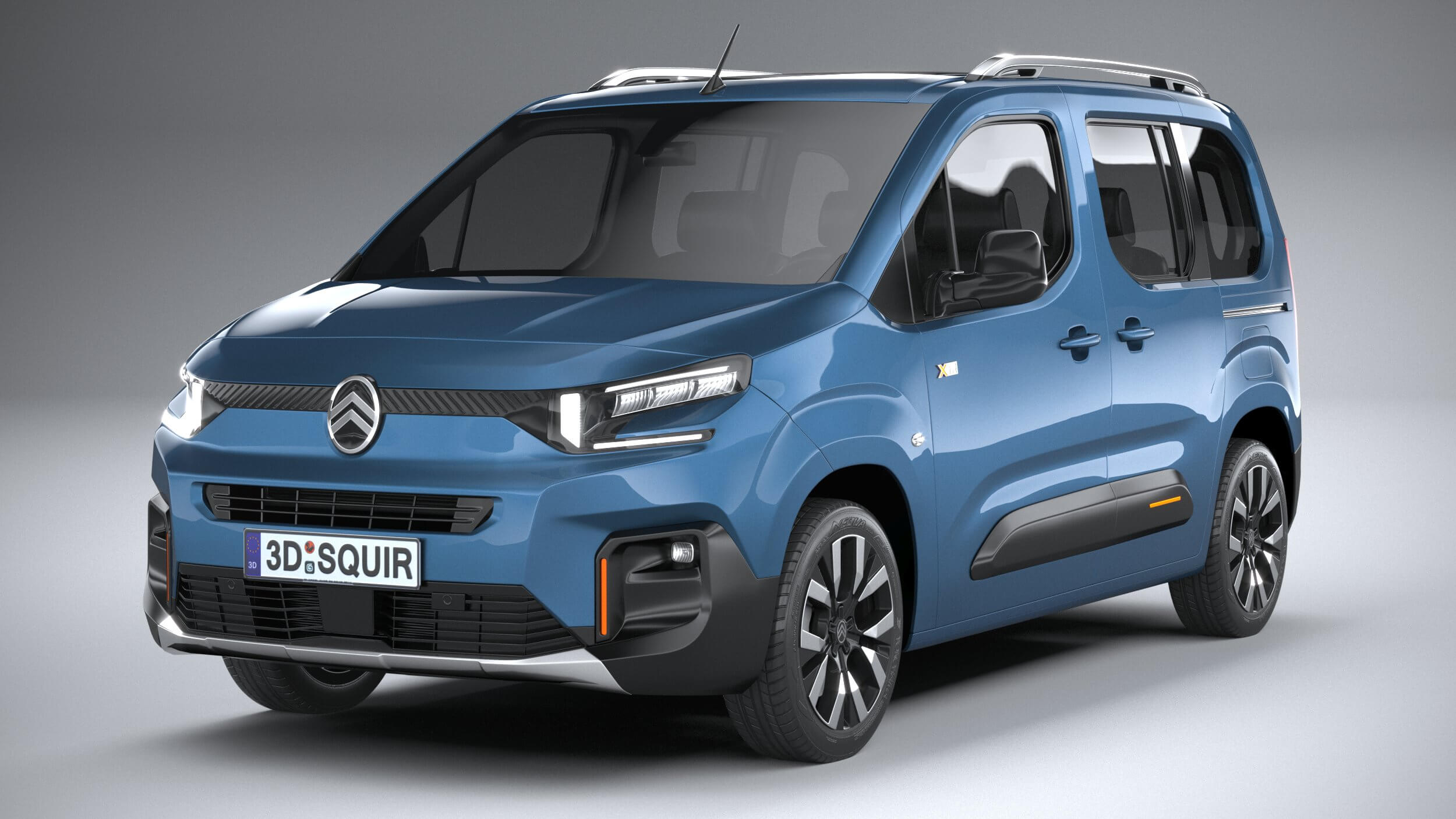 Citroen Berlingo Passenger 2024 - 3D Model by SQUIR