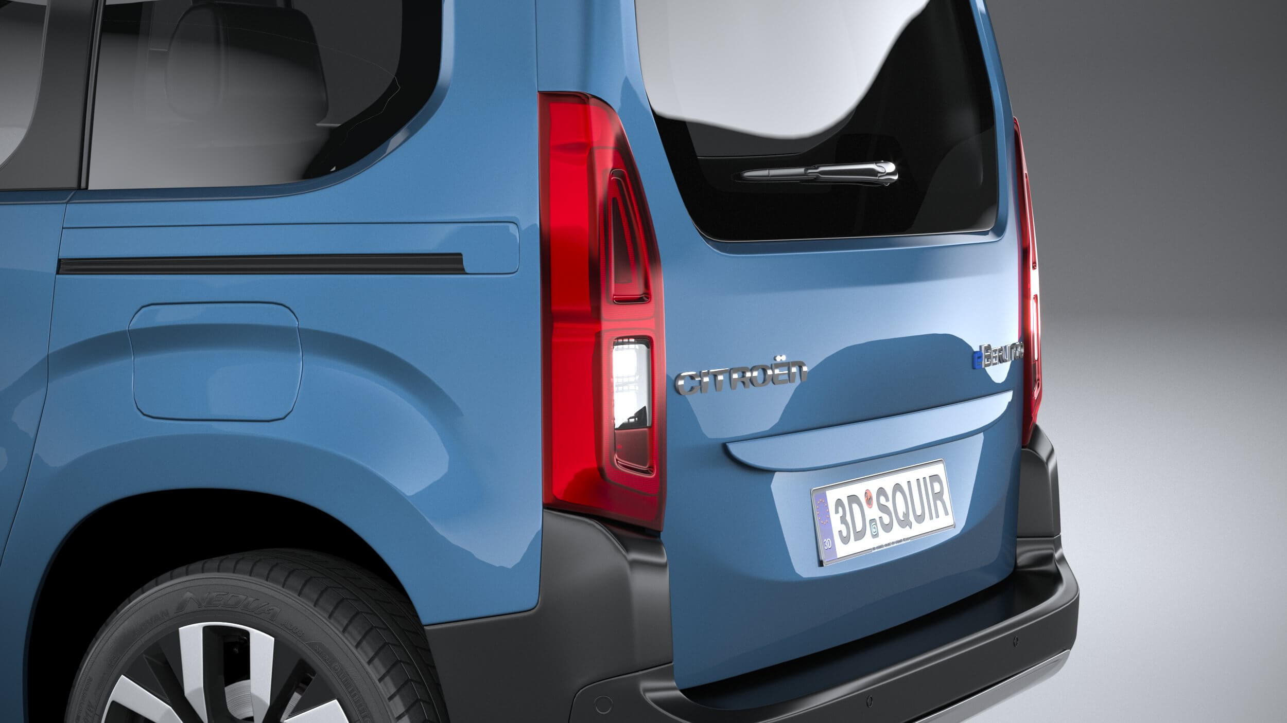 Citroen Berlingo Passenger 2024 - 3D Model by SQUIR