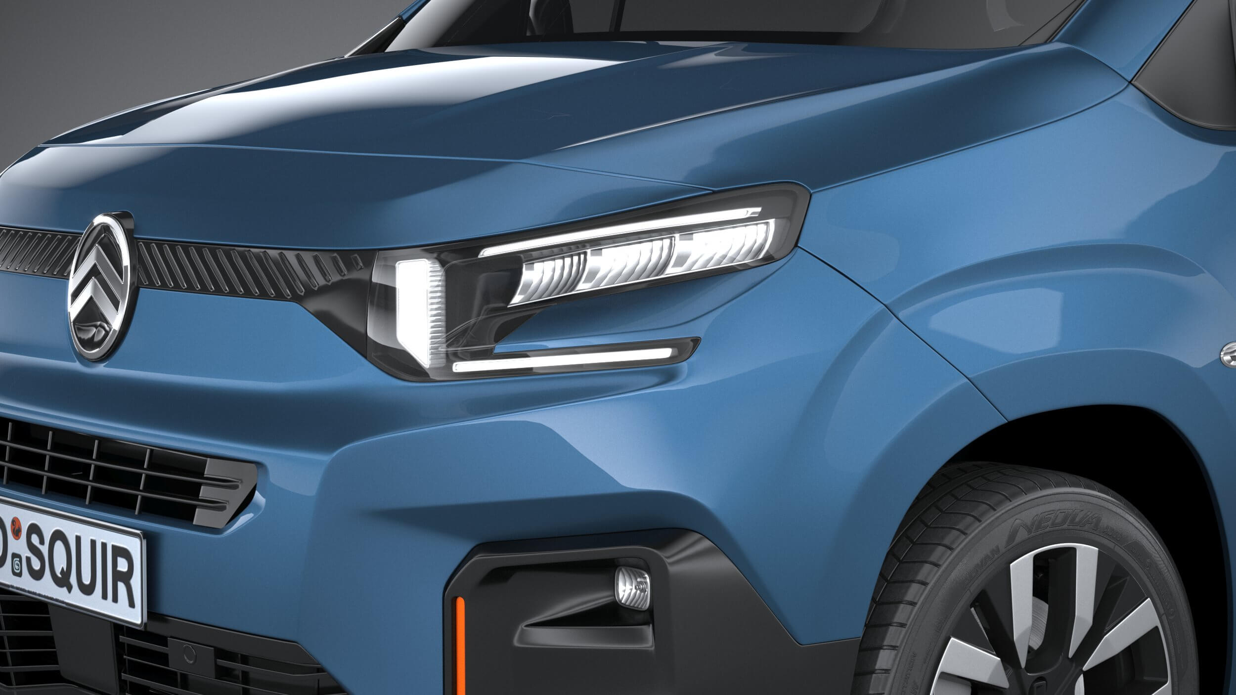 Citroen Berlingo Passenger 2024 - 3D Model by SQUIR