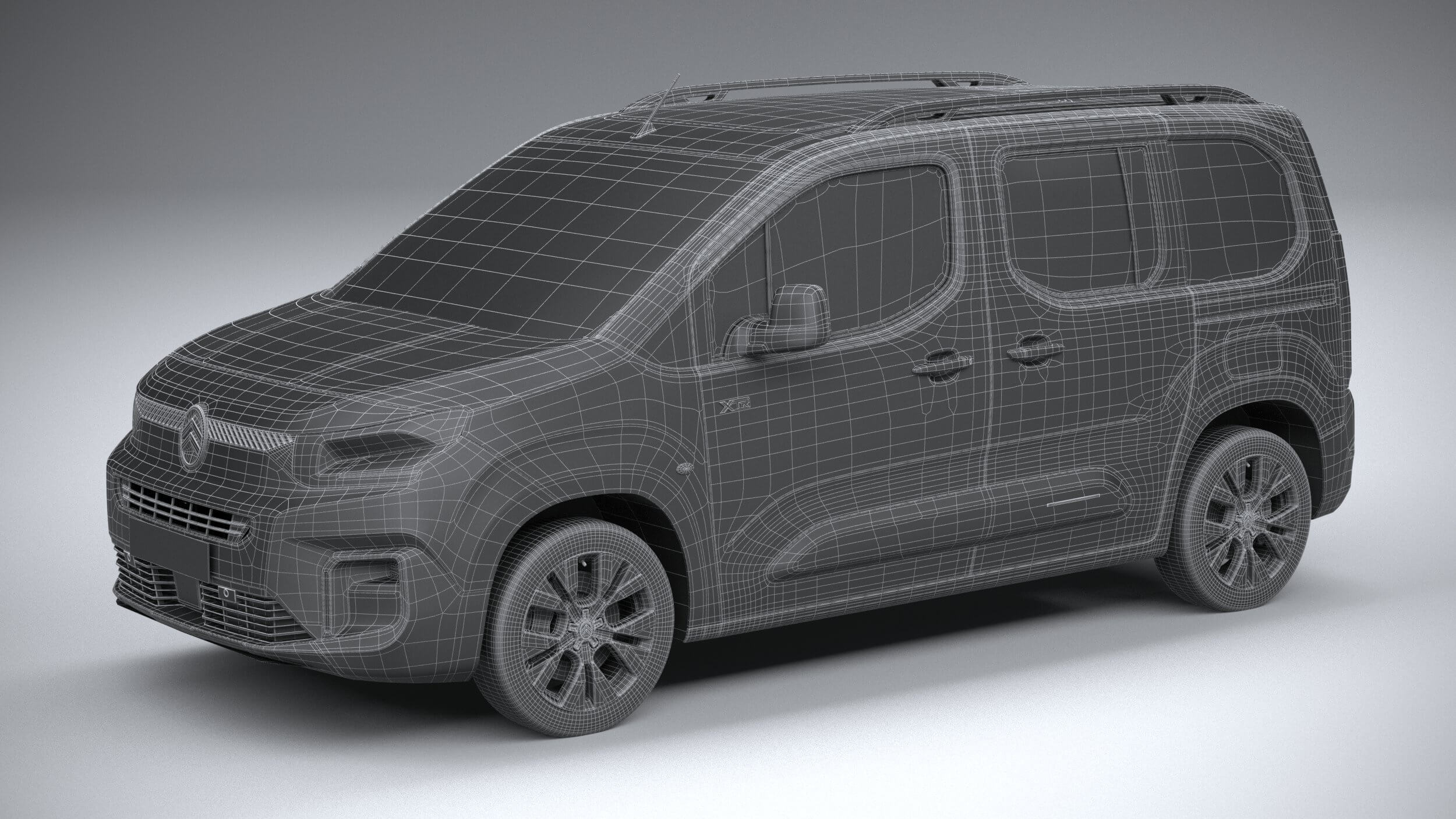 Citroen Berlingo Passenger 2024 - 3D Model by SQUIR