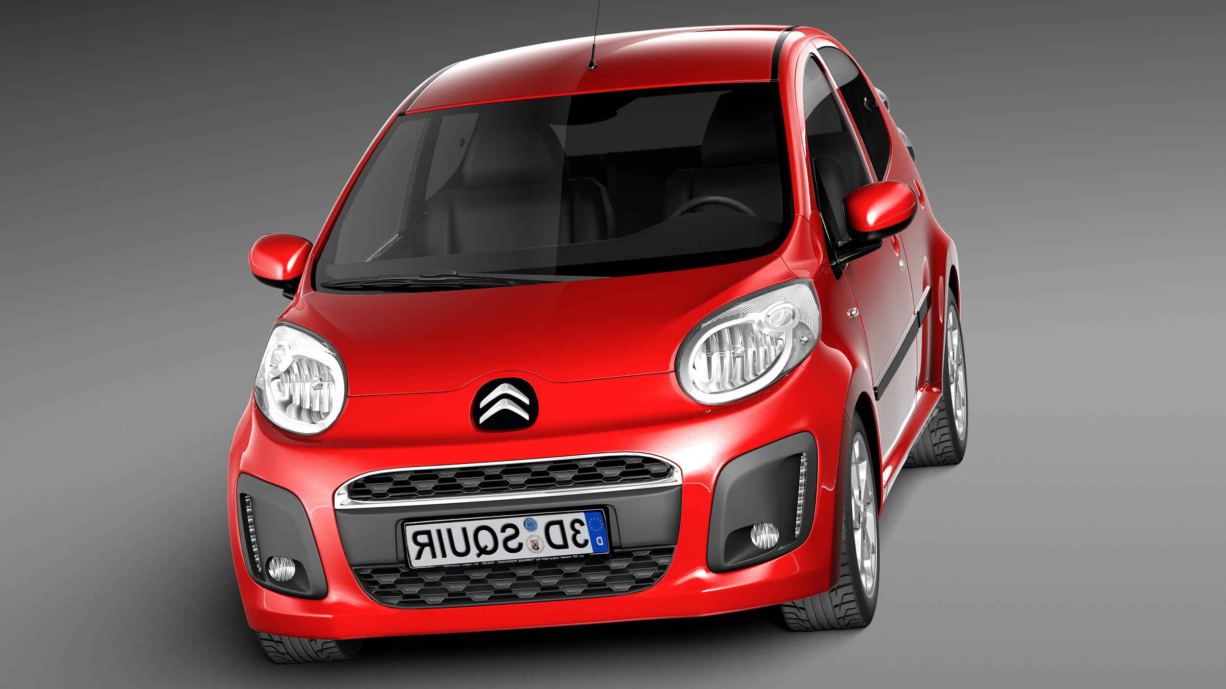 Citroen C1 5-Doors 2013 3D Model by SQUIR