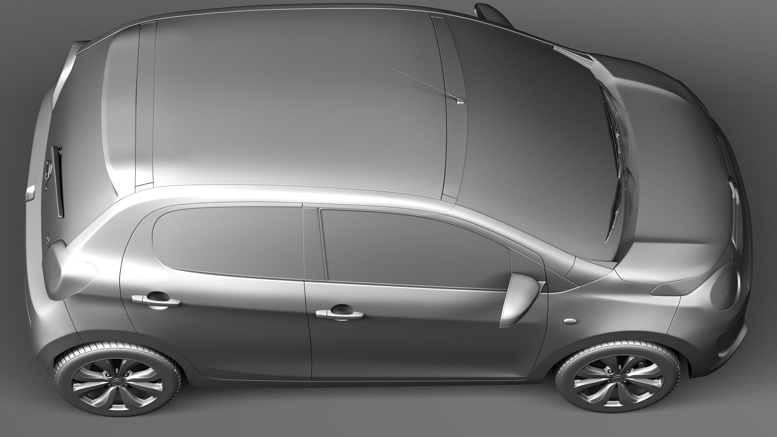 Citroen C1 2015 - 3D Model by SQUIR