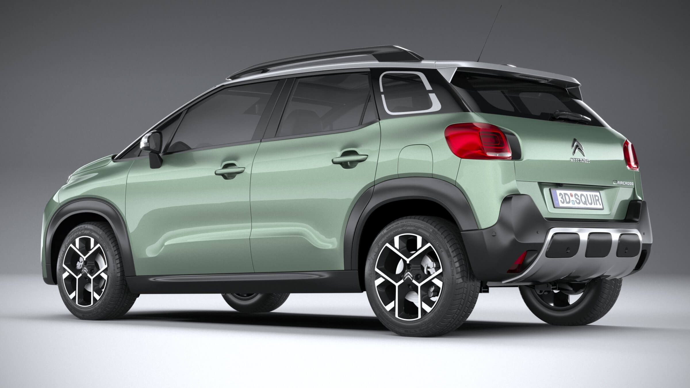 Citroen C3 Aircross 2022 - 3D Model by SQUIR