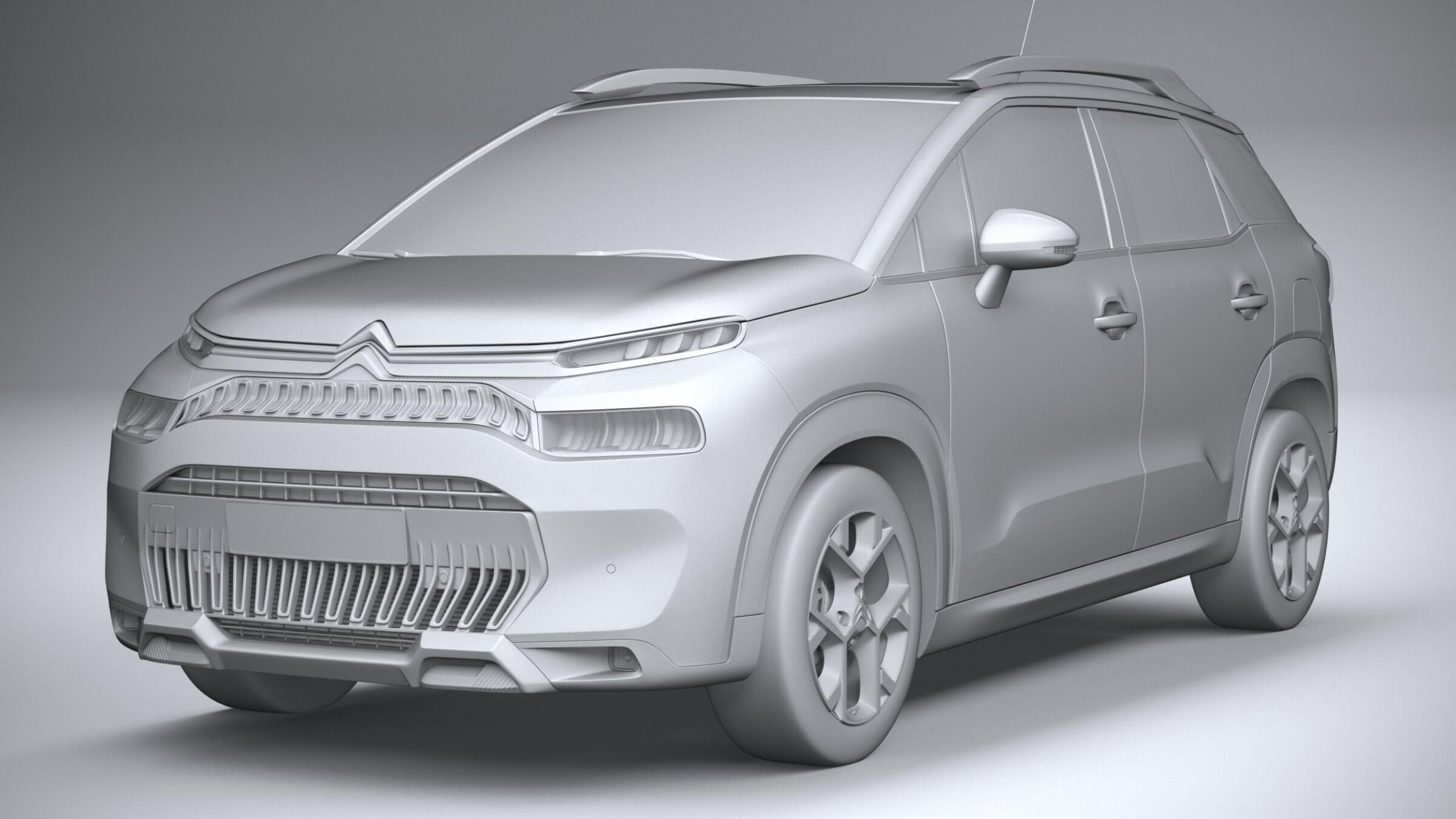 Citroen C3 Aircross 2022 - 3D Model by SQUIR