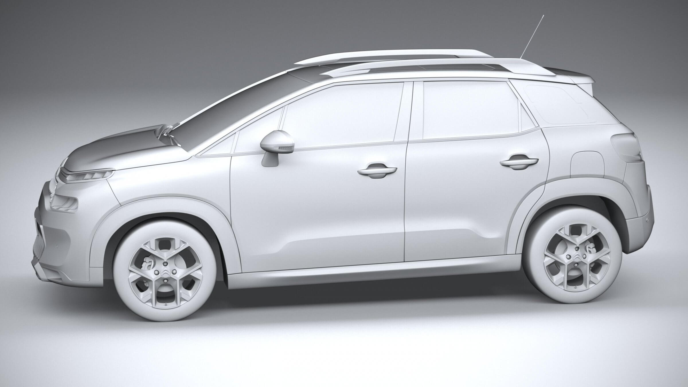 Citroen C3 Aircross 2022 - 3D Model by SQUIR