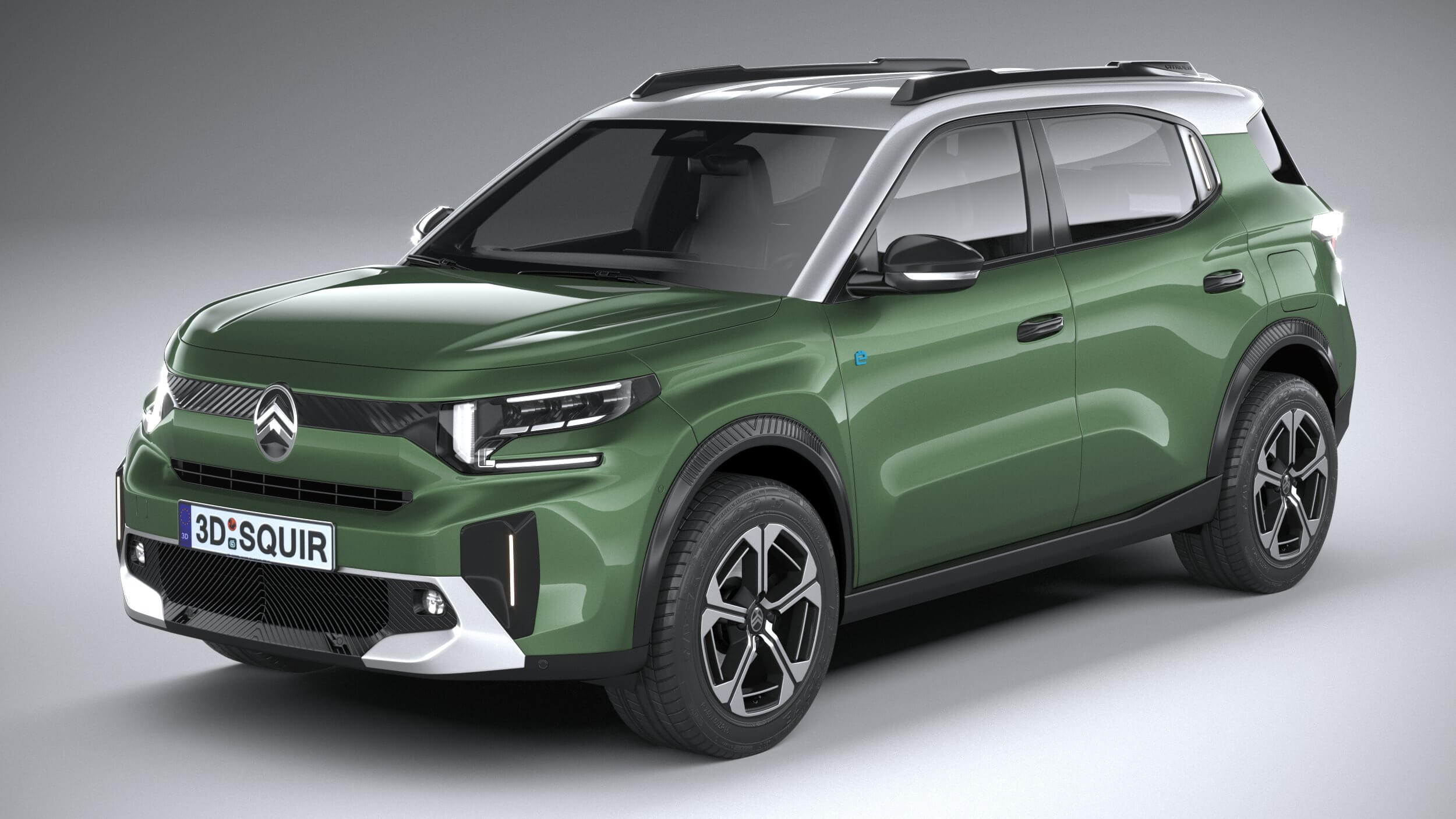Citroen C3 Aircross 2025 - 3D Model by SQUIR
