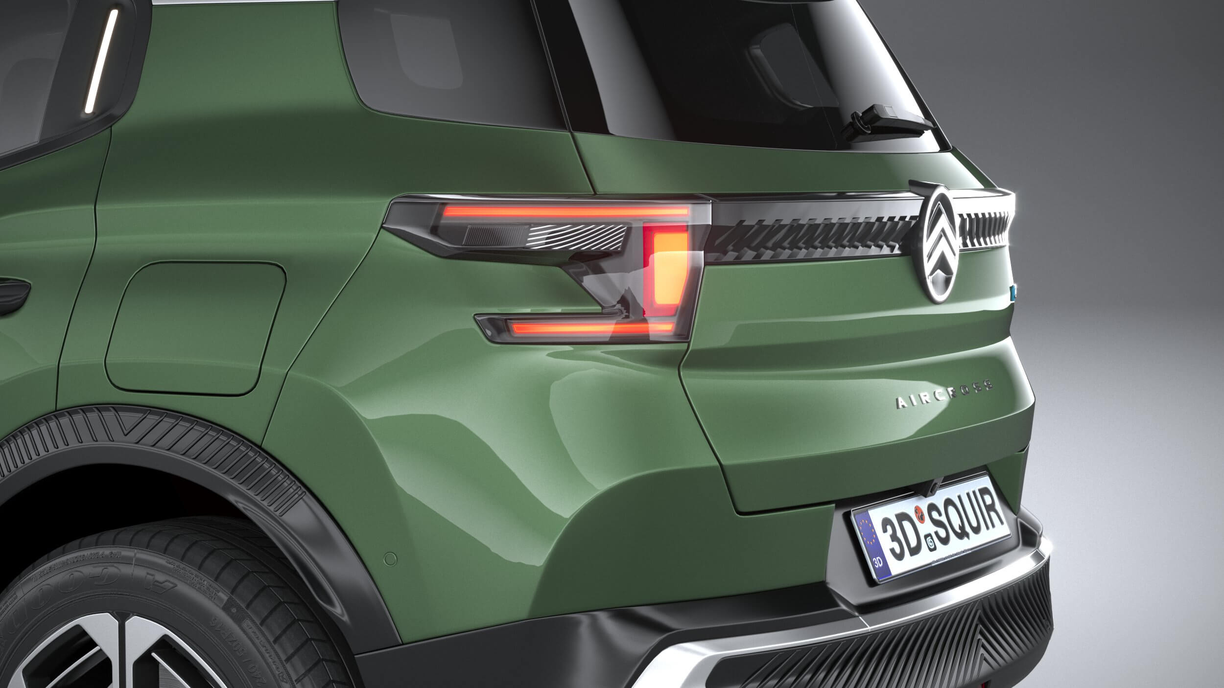 Citroen C3 Aircross 2025 - 3D Model by SQUIR