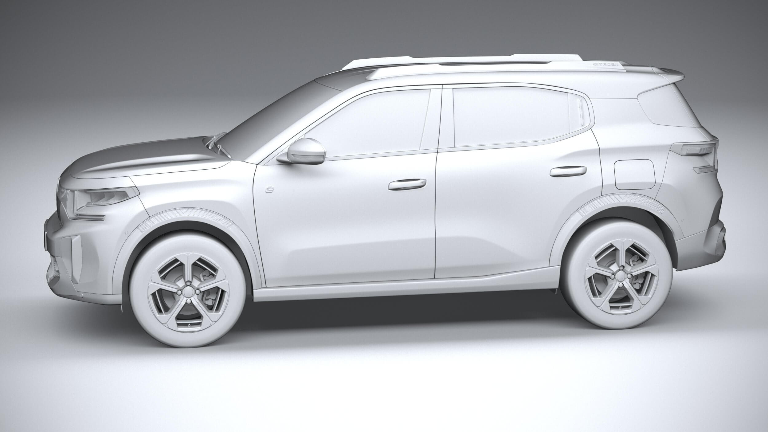 Citroen C3 Aircross 2025 - 3D Model by SQUIR