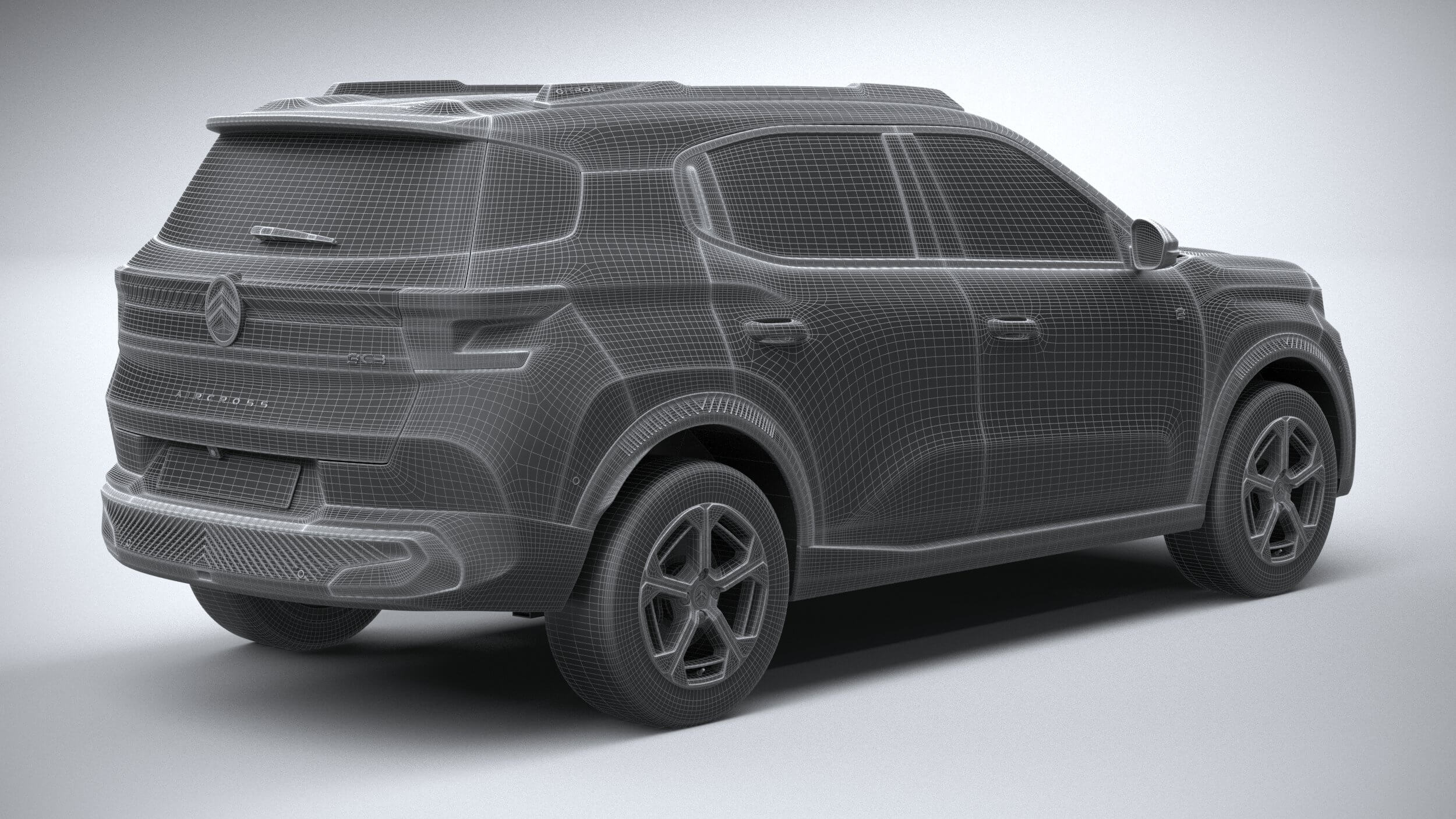 Citroen C3 Aircross 2025 - 3D Model by SQUIR