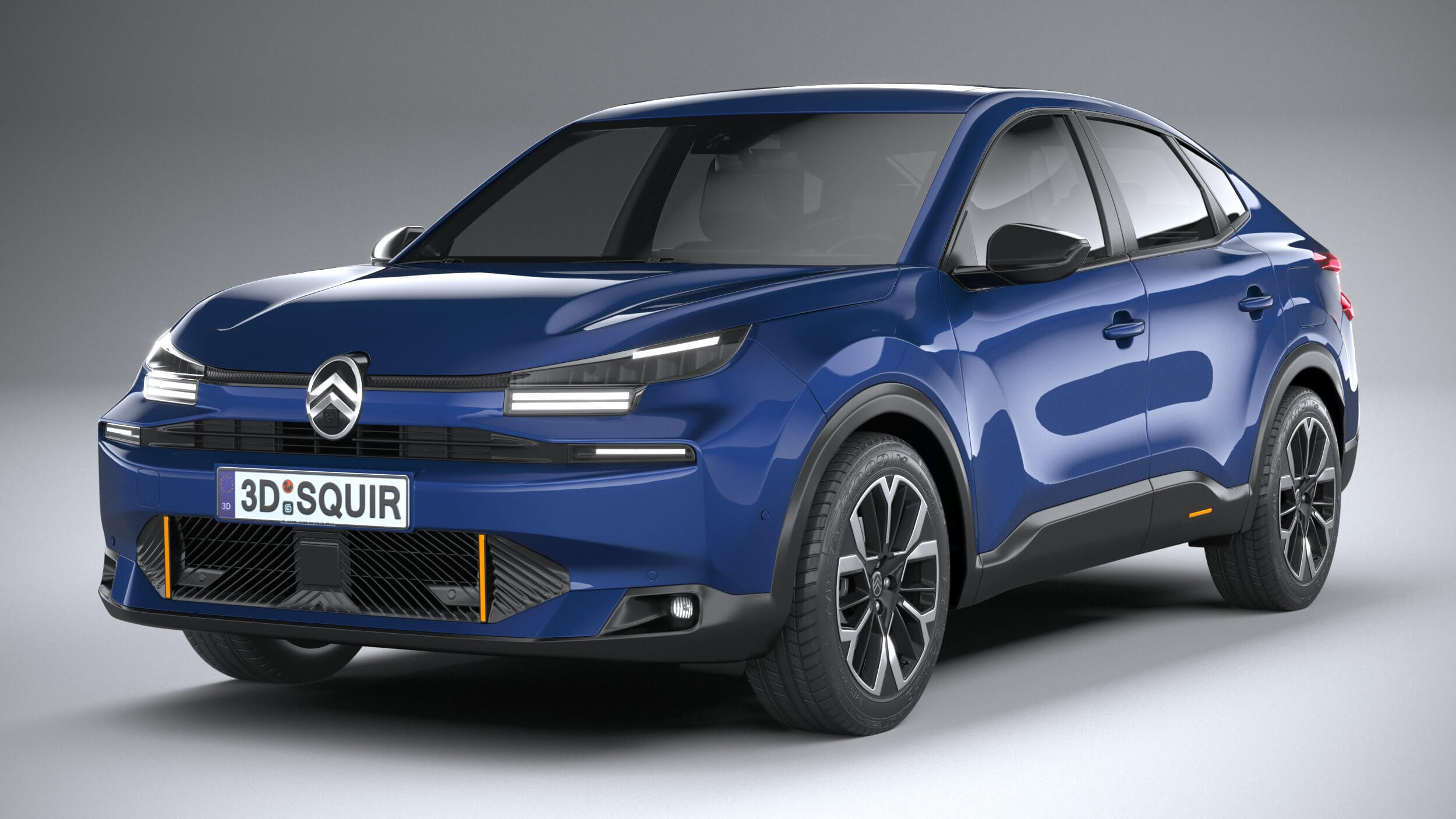 Citroen C4X 2025 - 3D Model by SQUIR