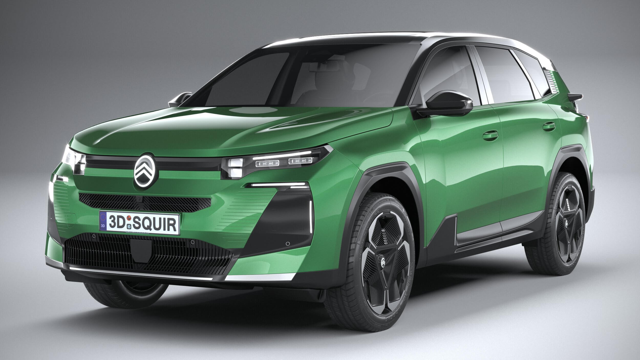 Citroen C5 Aircross 2026 - 3D Model by SQUIR