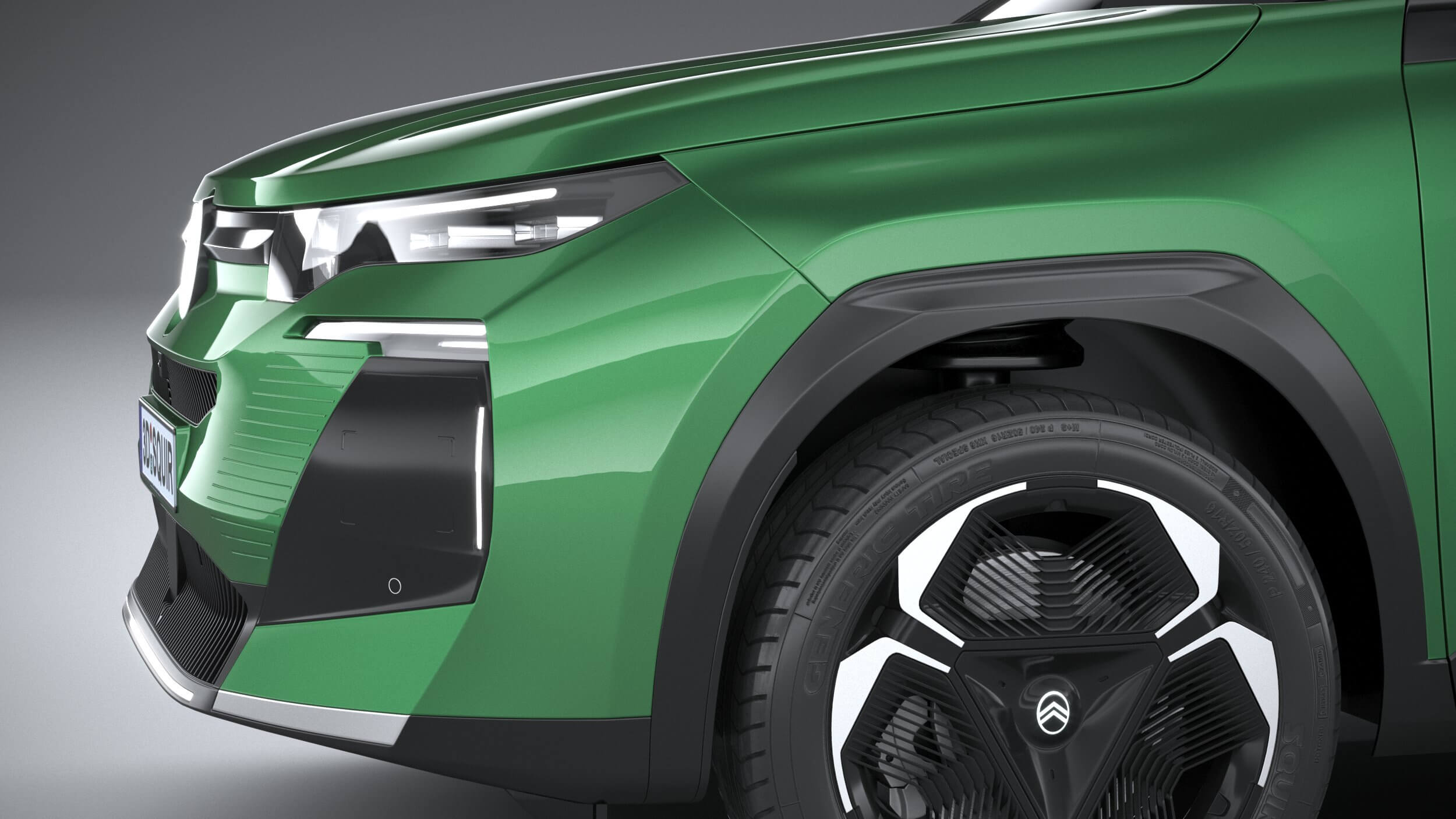 Citroen C5 Aircross 2026 - 3D Model by SQUIR