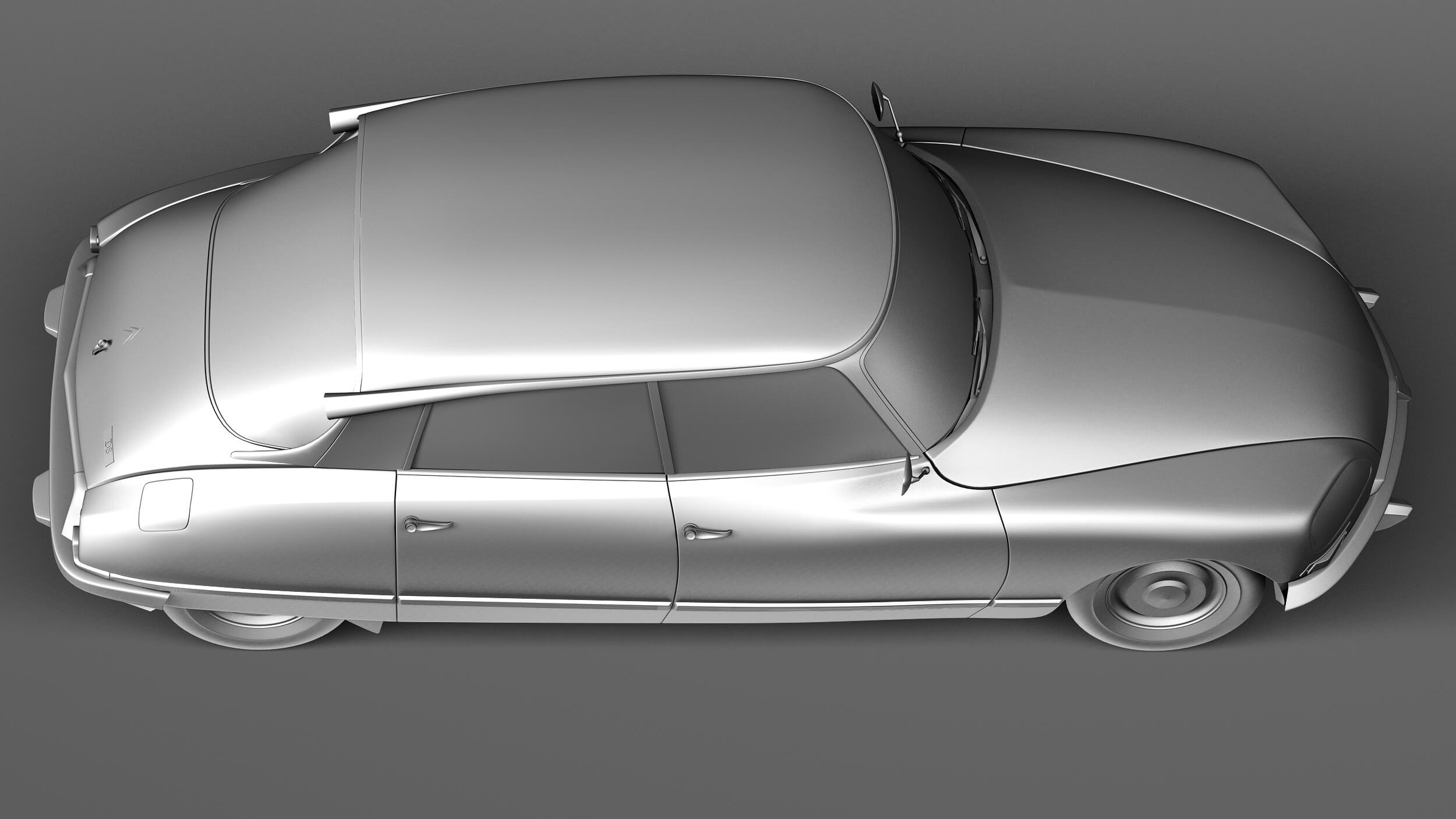Citroen DS 1967-1975 3D Model by SQUIR