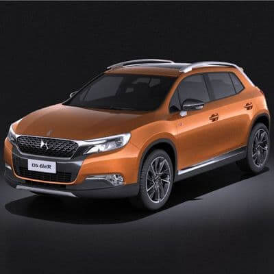 Citroen DS 6WR 2015 (V-Ray) 3D Model by SQUIR