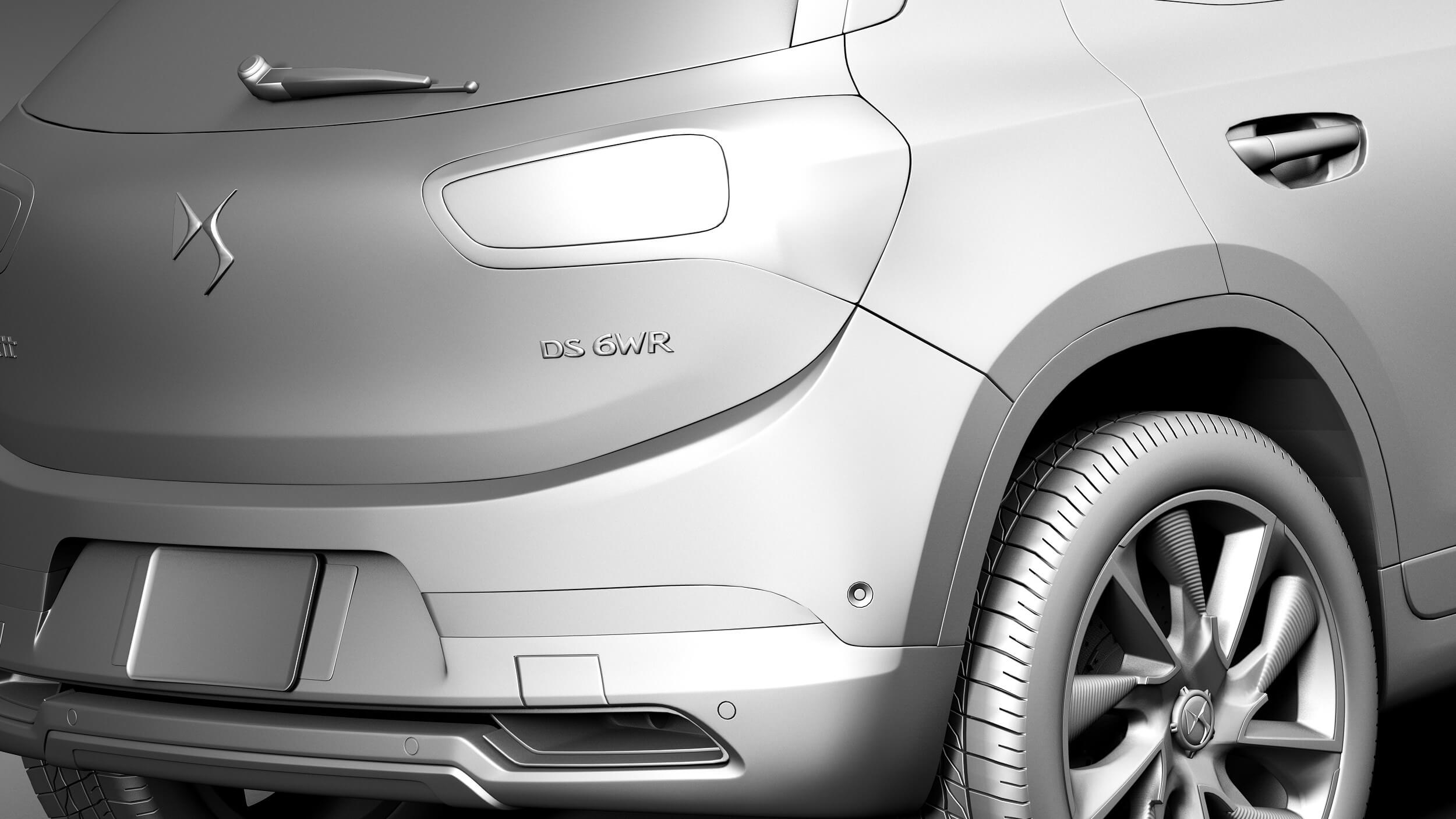 Citroen DS 6WR 2015 - 3D Model by SQUIR