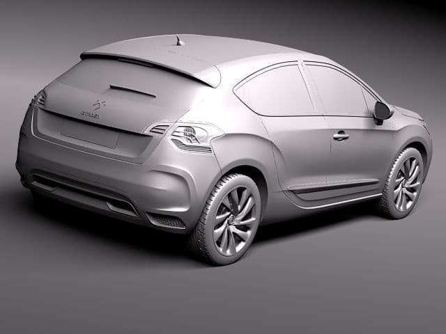 Citroen DS4 2012 - 3D Model by SQUIR