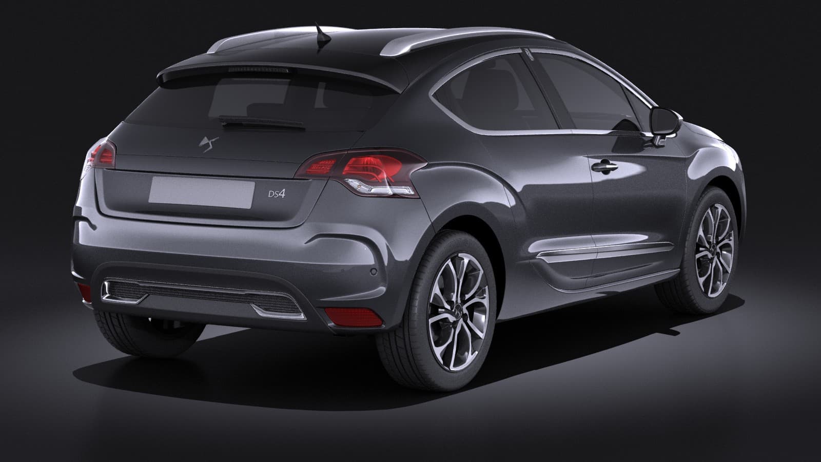 Citroen DS4 2016 (V-Ray) 3D Model by SQUIR