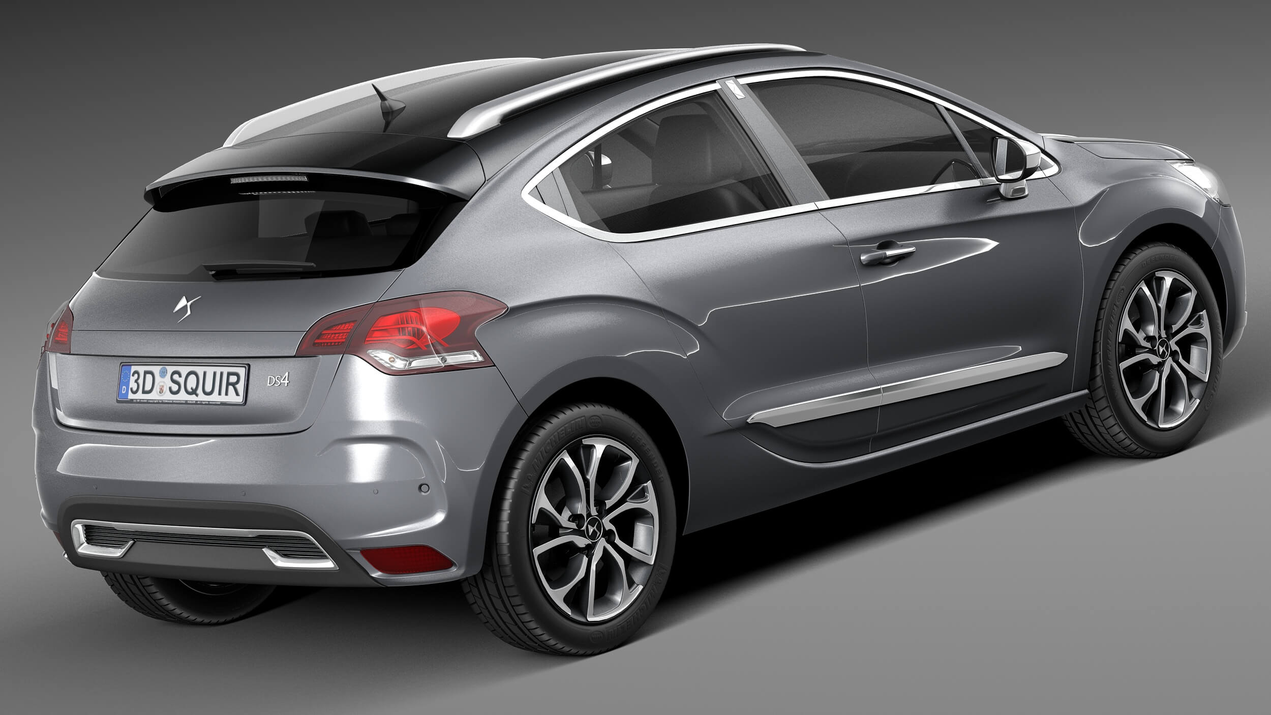 Citroen DS4 2016 - 3D Model by SQUIR
