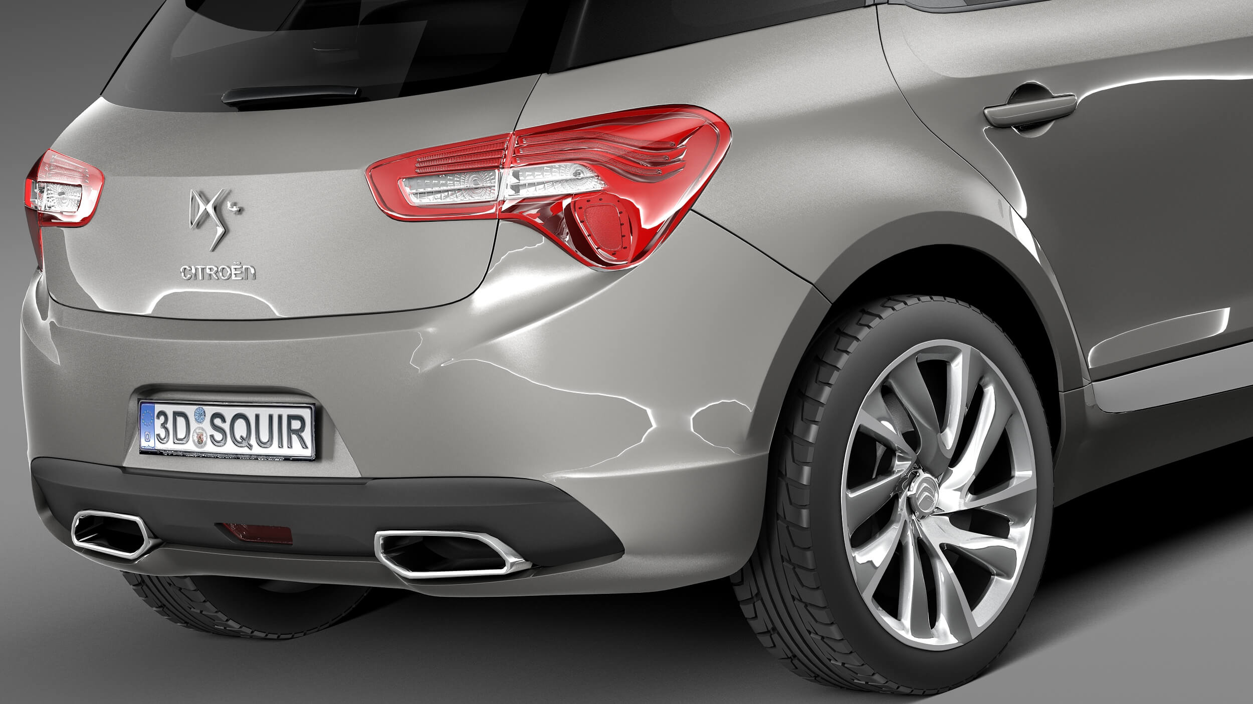 Citroen DS5 2013 - 3D Model by SQUIR