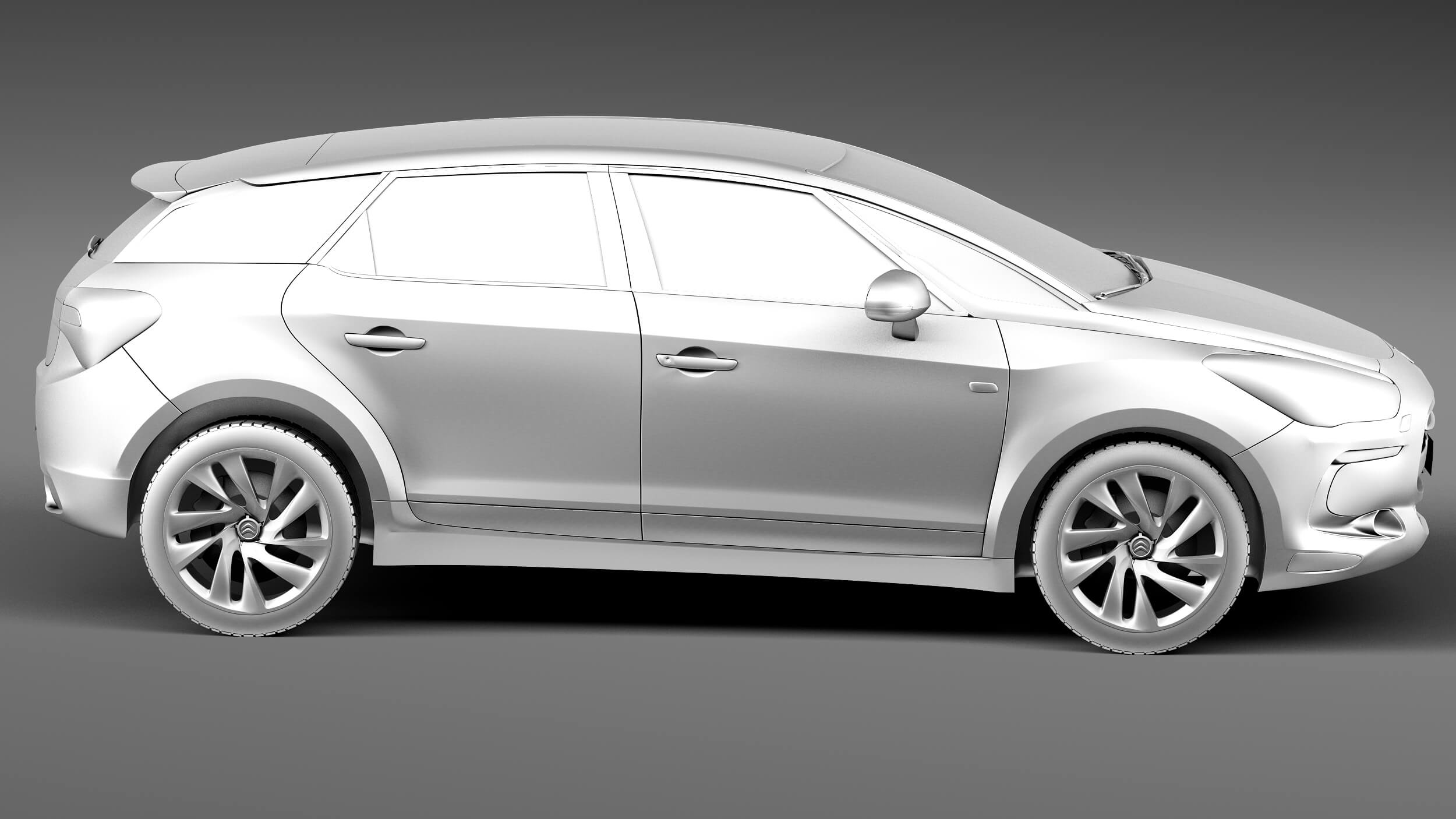 Citroen DS5 2013 - 3D Model by SQUIR