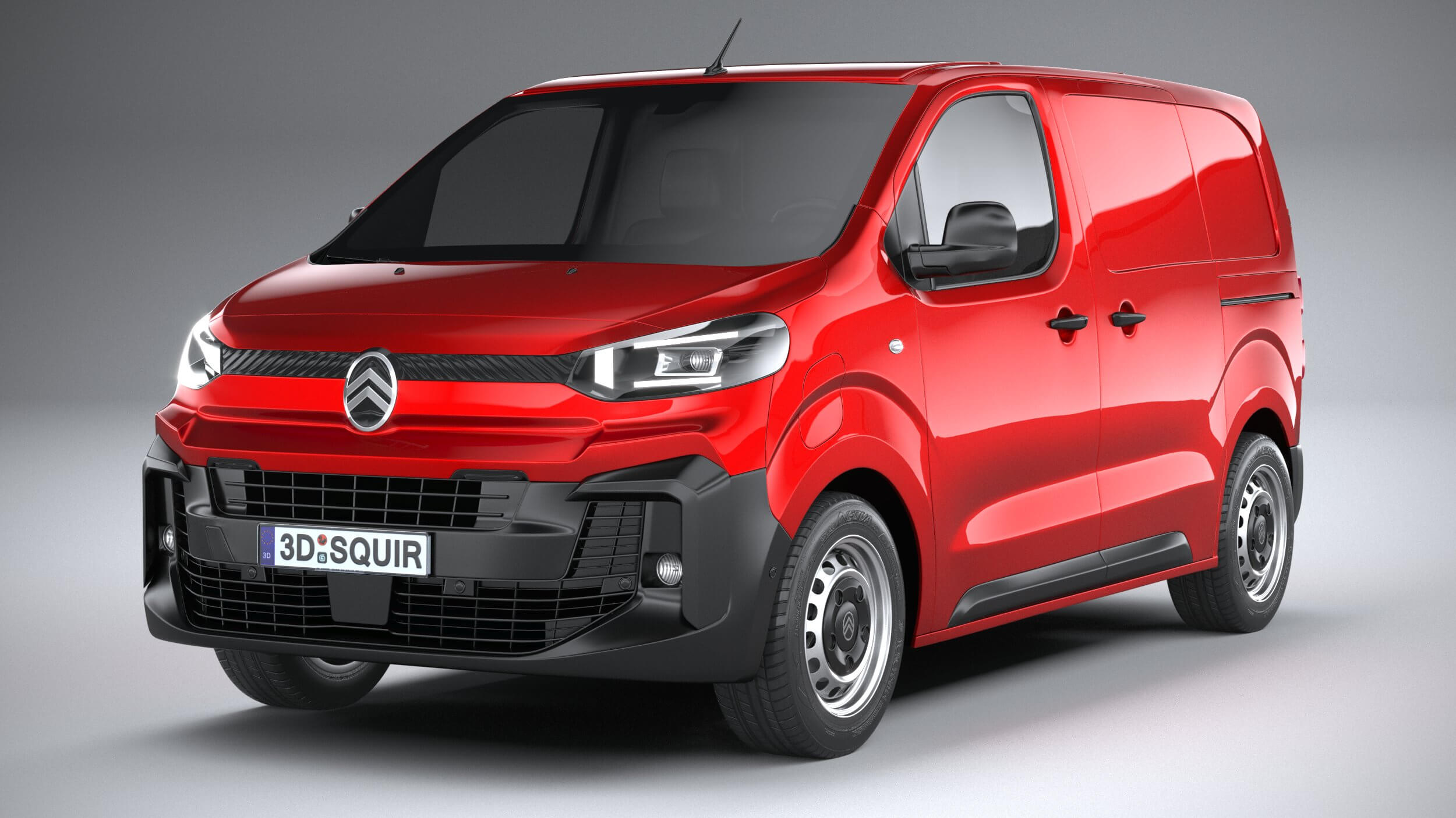 Citroen E-Jumpy L1 2024 3D Model by SQUIR