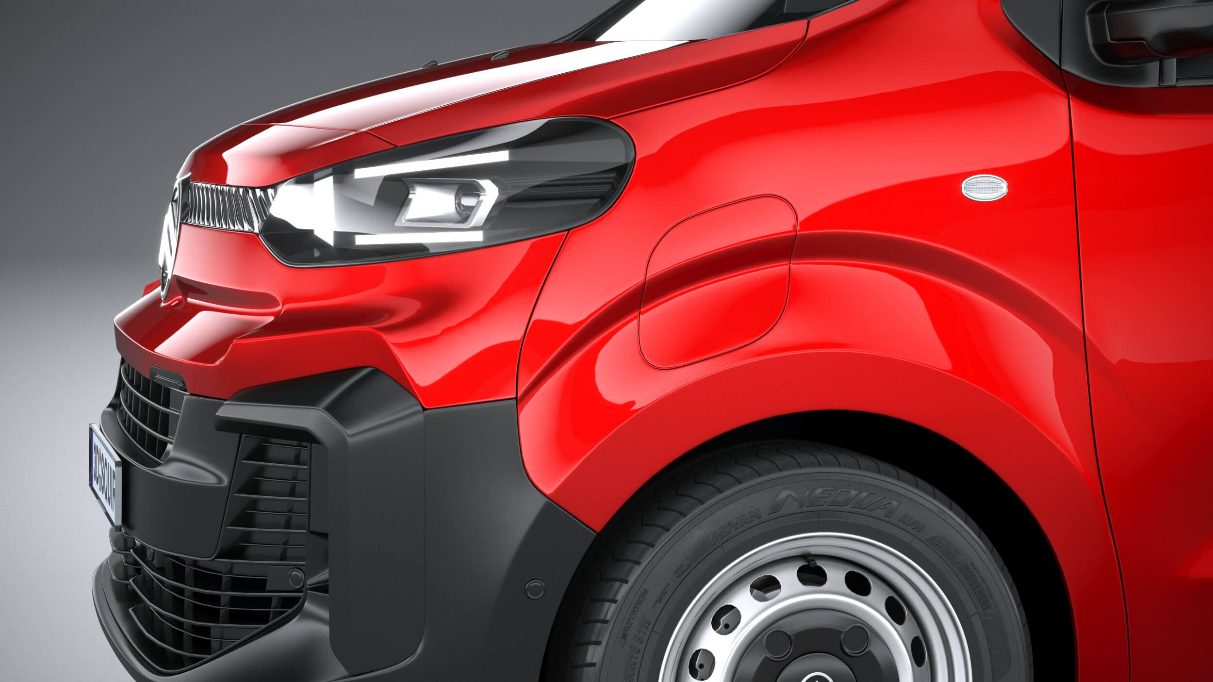 Citroen E-Jumpy L1 2024 3D Model by SQUIR