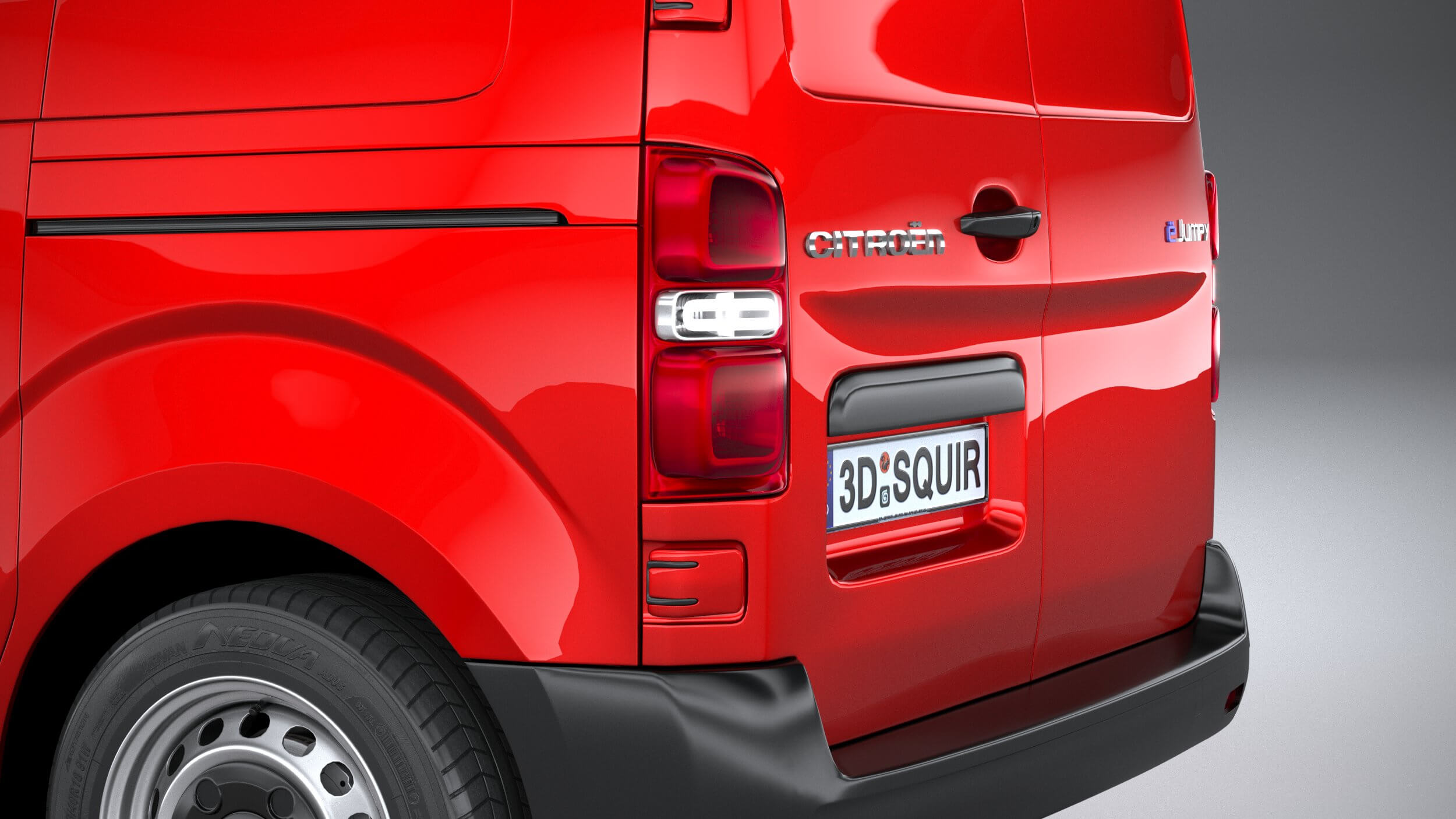 Citroen E-Jumpy L1 2024 3D Model by SQUIR