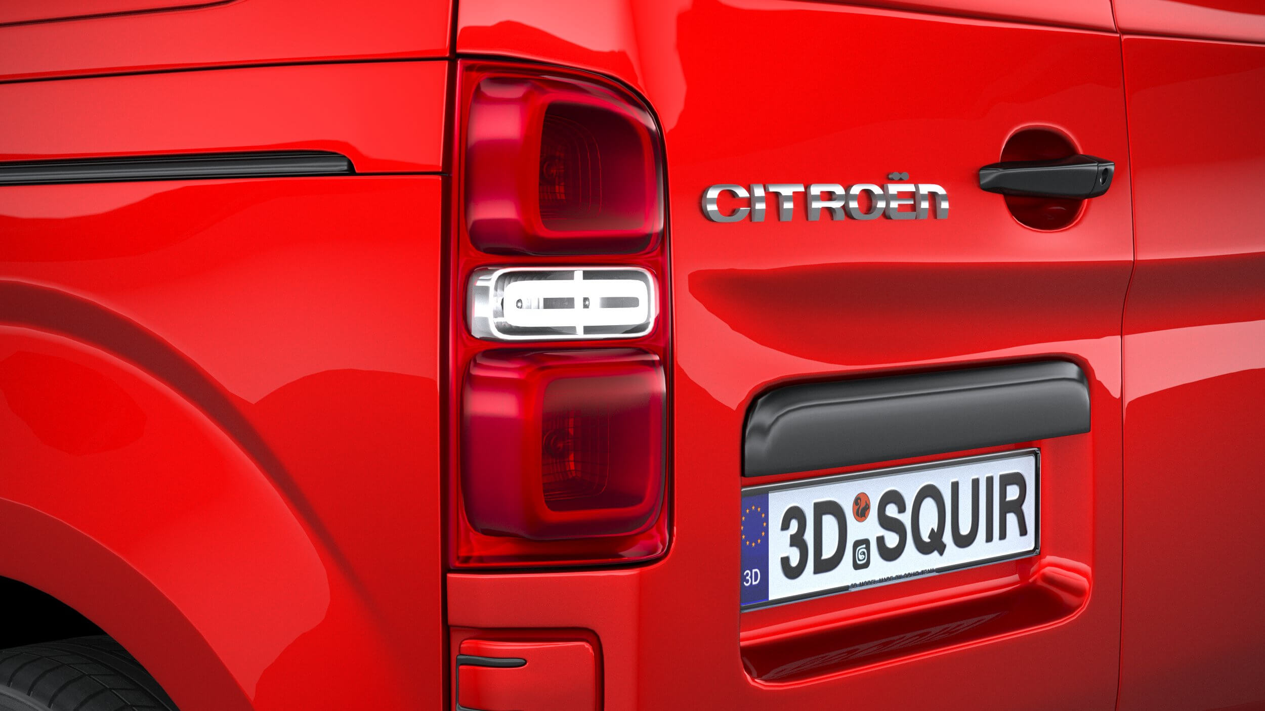 Citroen E-Jumpy L1 2024 3D Model by SQUIR