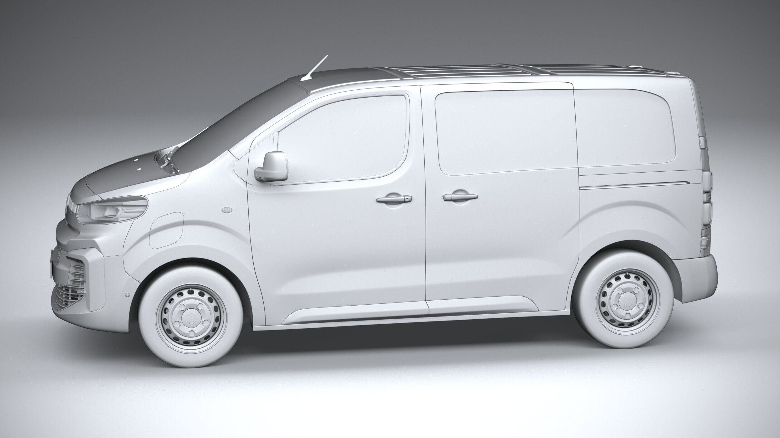 Citroen E-Jumpy L1 2024 3D Model by SQUIR