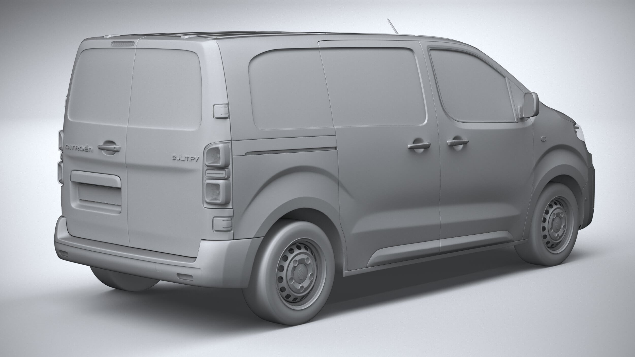Citroen E-Jumpy L1 2024 3D Model by SQUIR