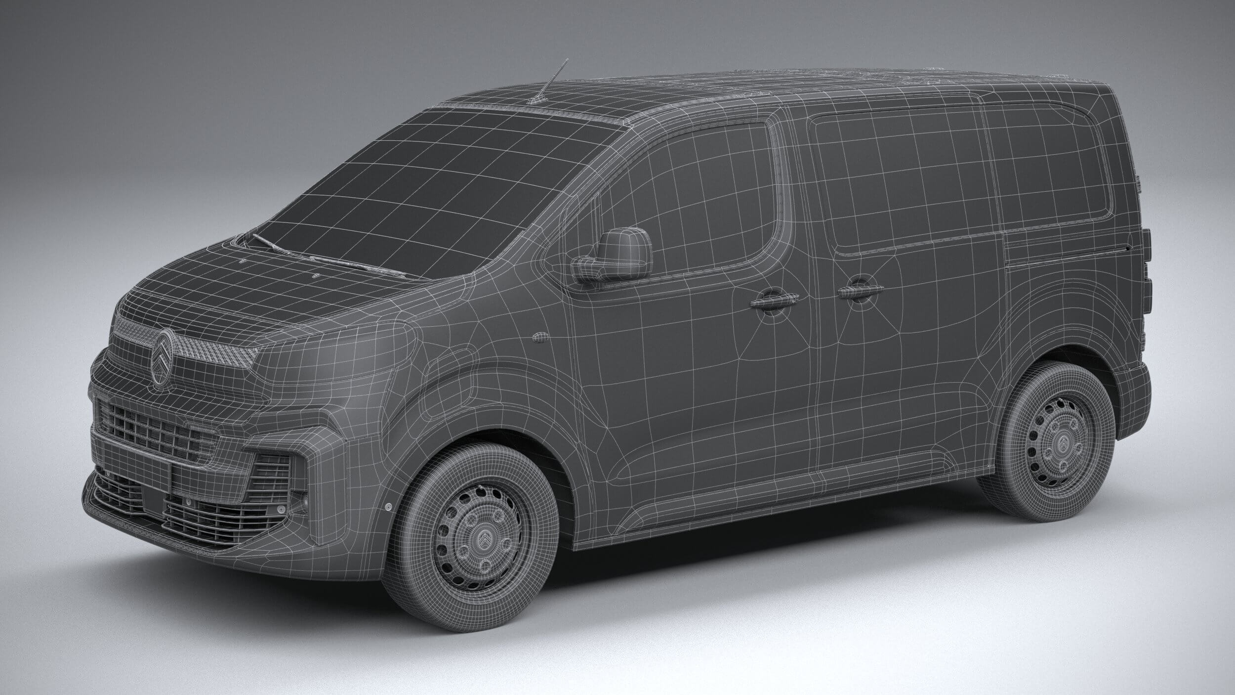 Citroen E-Jumpy L1 2024 3D Model by SQUIR