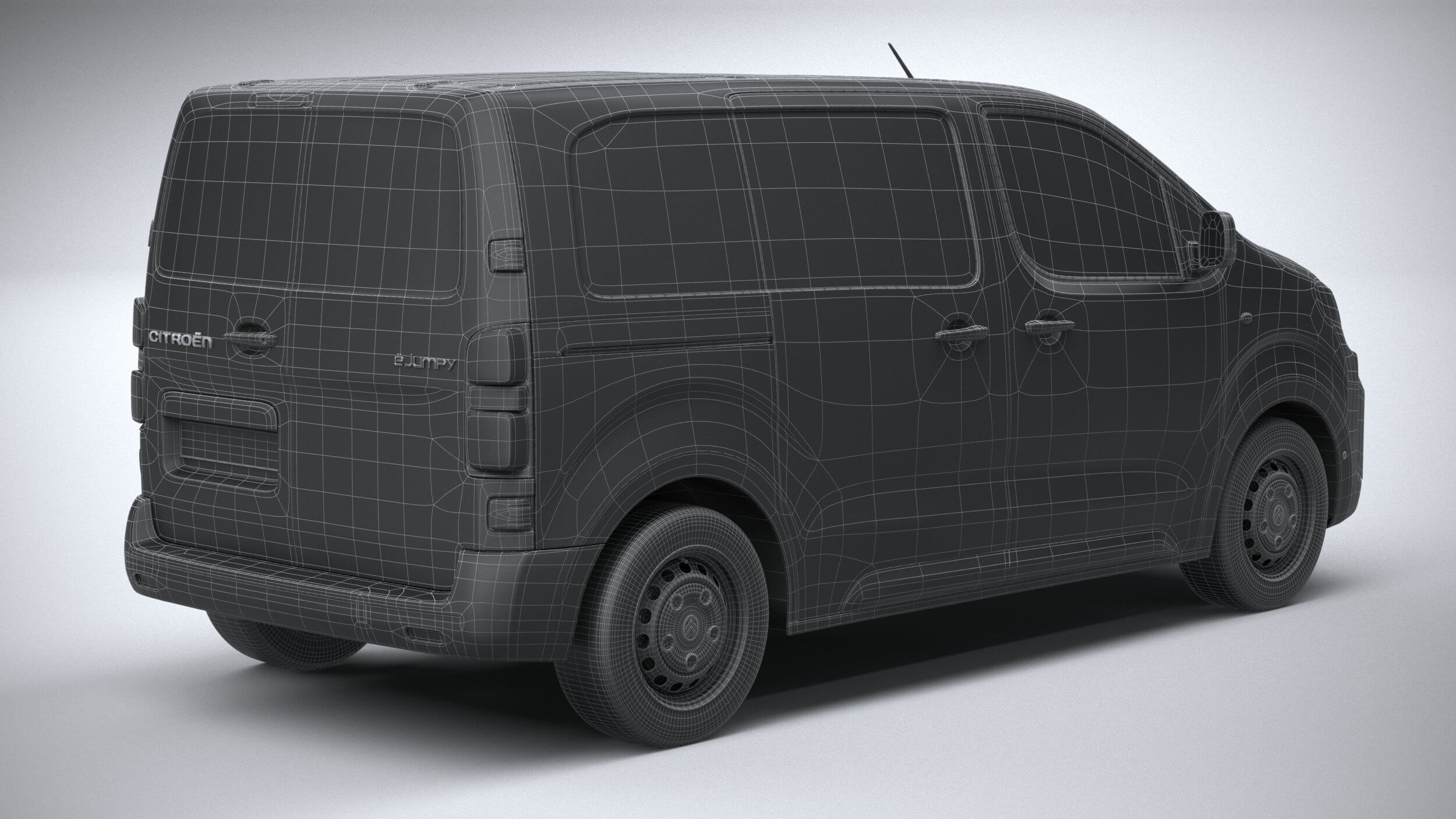 Citroen E-Jumpy L1 2024 3D Model by SQUIR