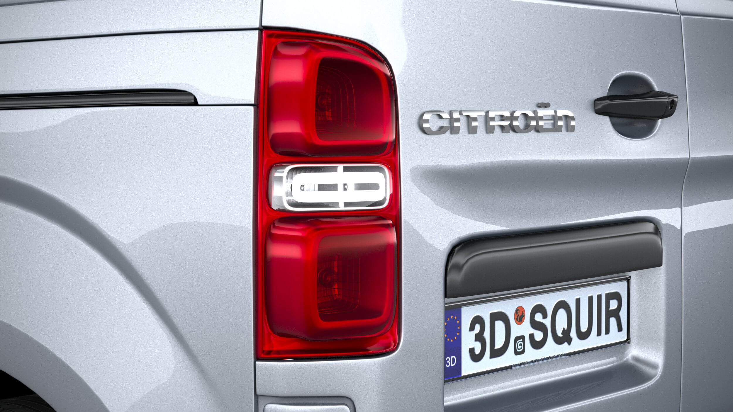 Citroen E-Jumpy L2 2024 3D Model by SQUIR