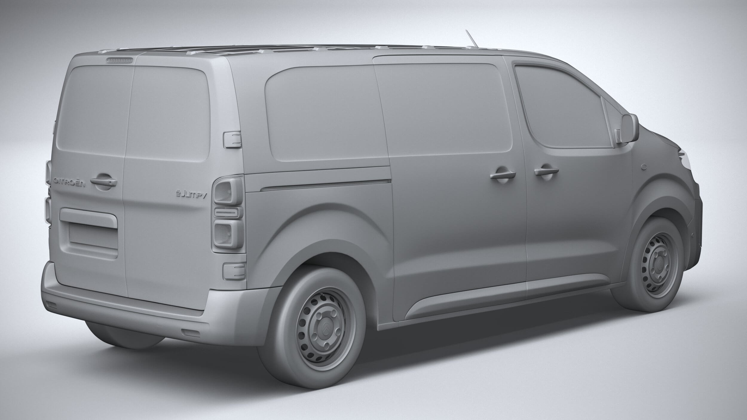 Citroen E-Jumpy L2 2024 3D Model by SQUIR