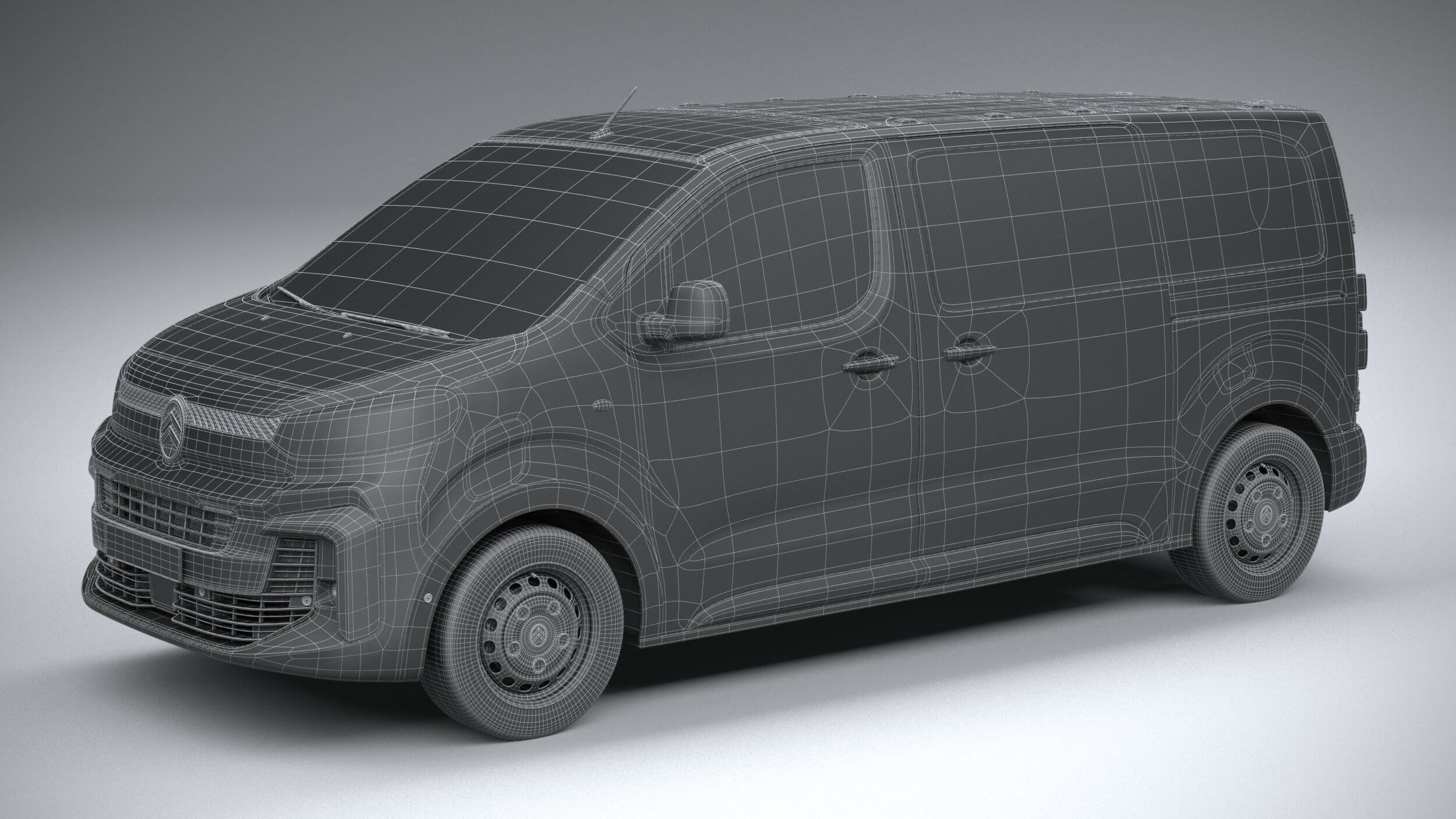 Citroen E-Jumpy L2 2024 3D Model by SQUIR