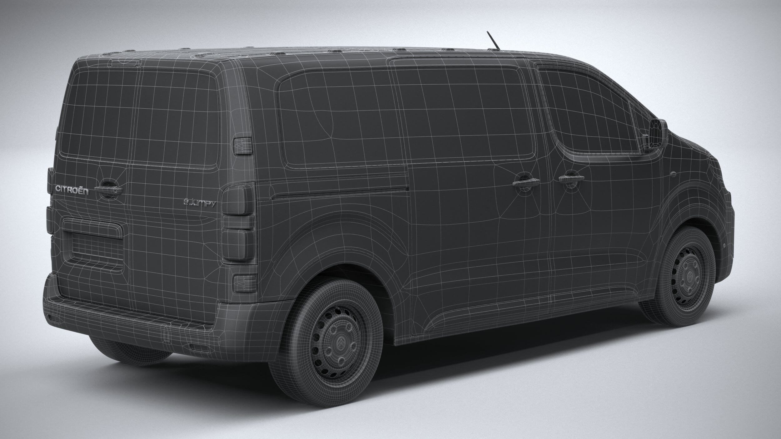 Citroen E-Jumpy L2 2024 3D Model by SQUIR