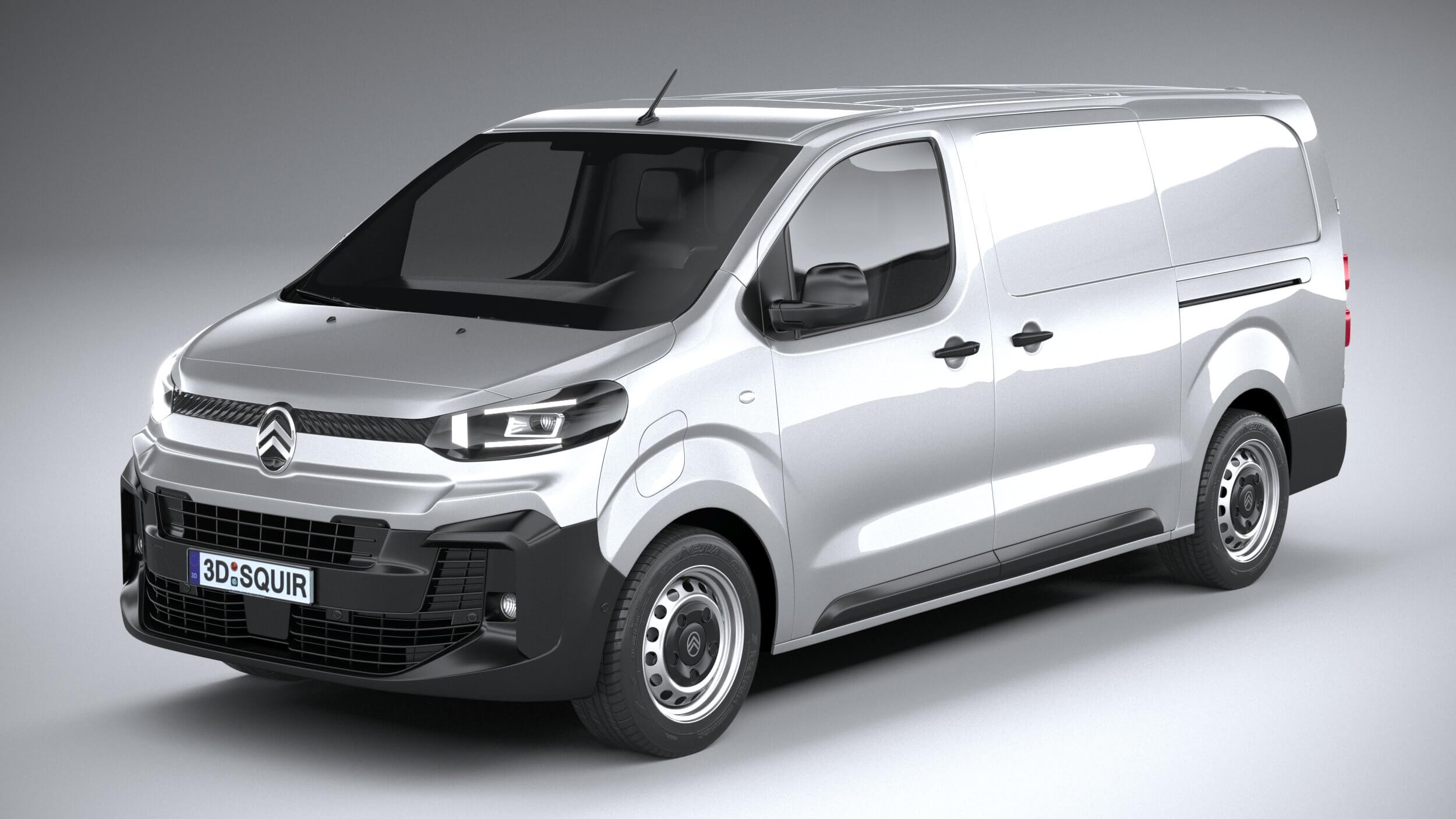 Citroen E-Jumpy L3 2024 3D Model by SQUIR