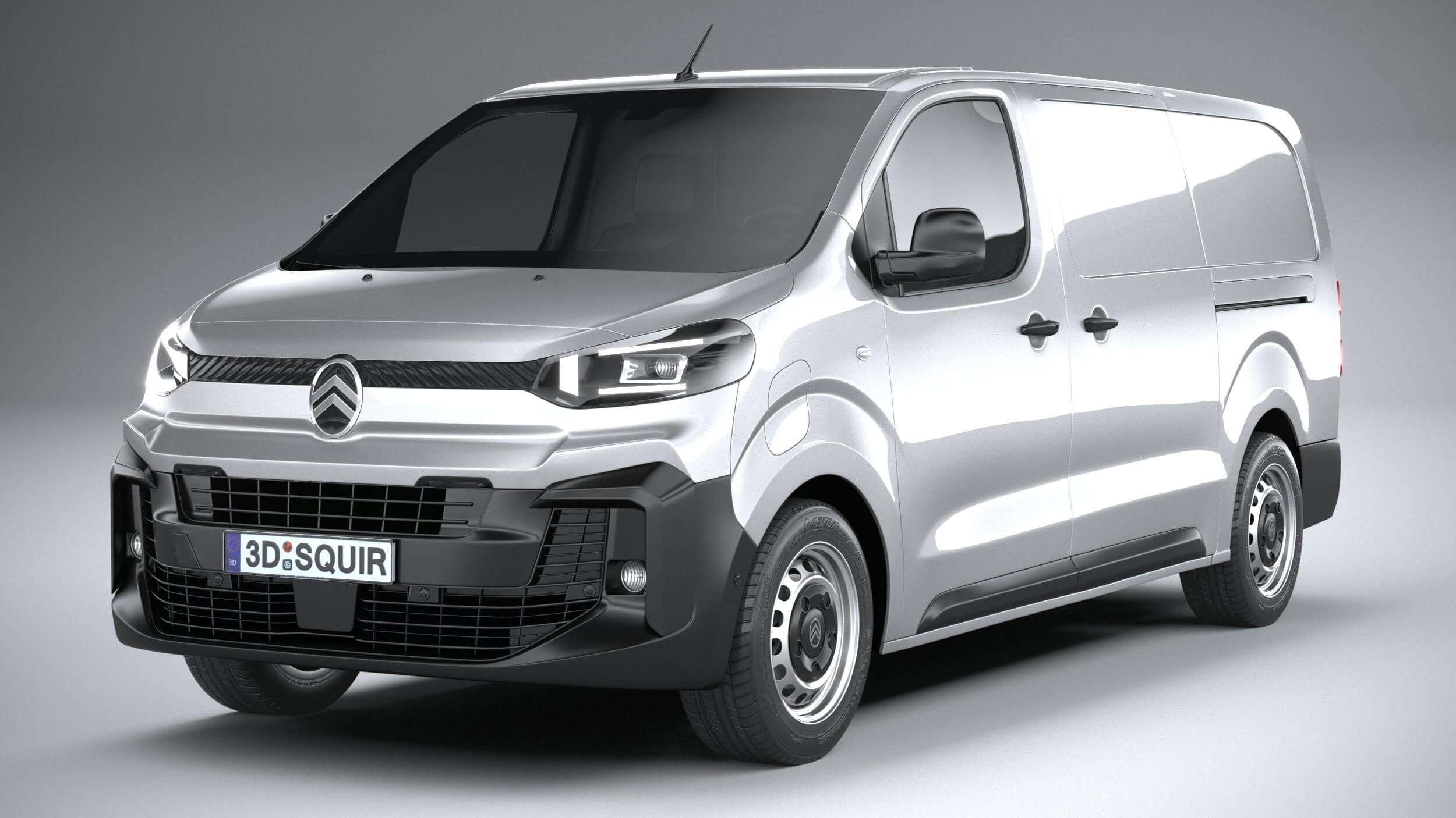 Citroen E-Jumpy L3 2024 3D Model by SQUIR