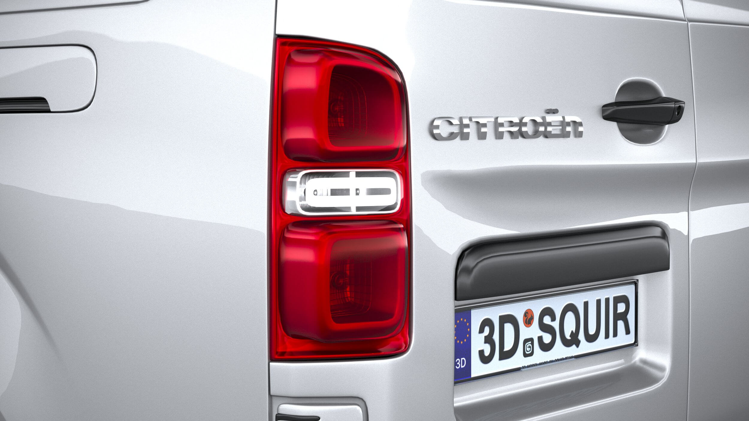 Citroen E-Jumpy L3 2024 3D Model by SQUIR