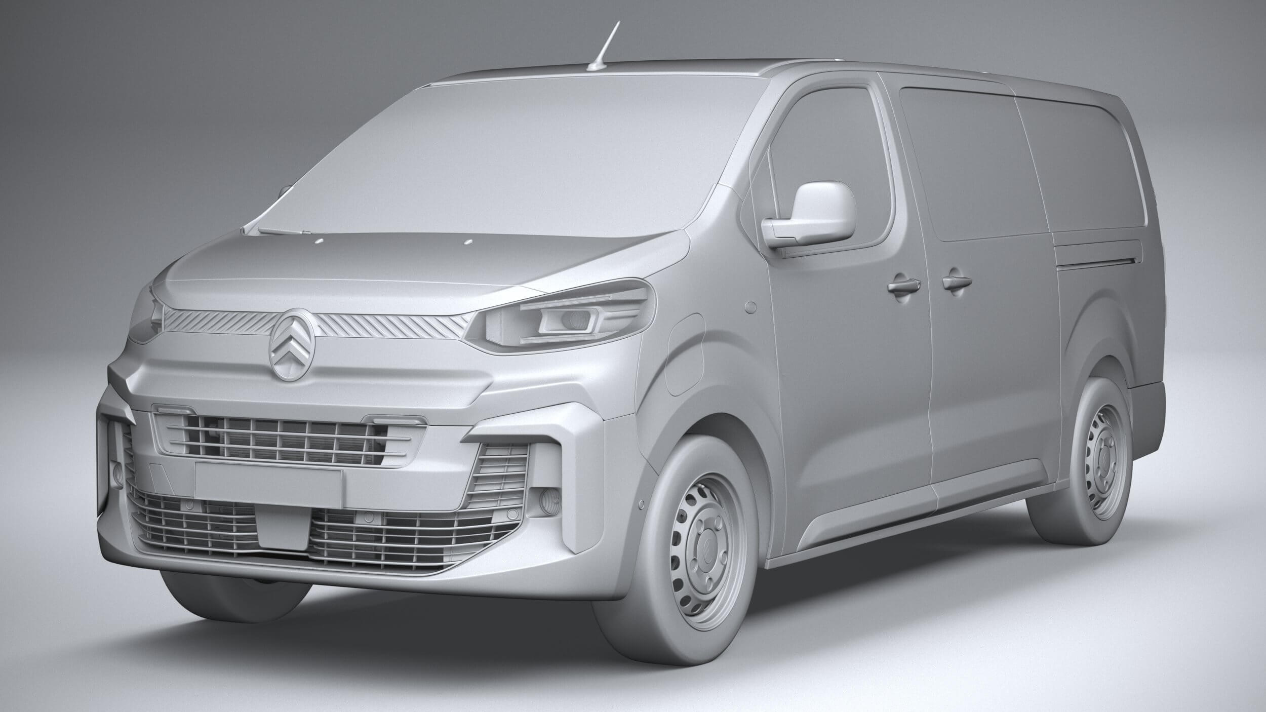 Citroen E-Jumpy L3 2024 3D Model by SQUIR