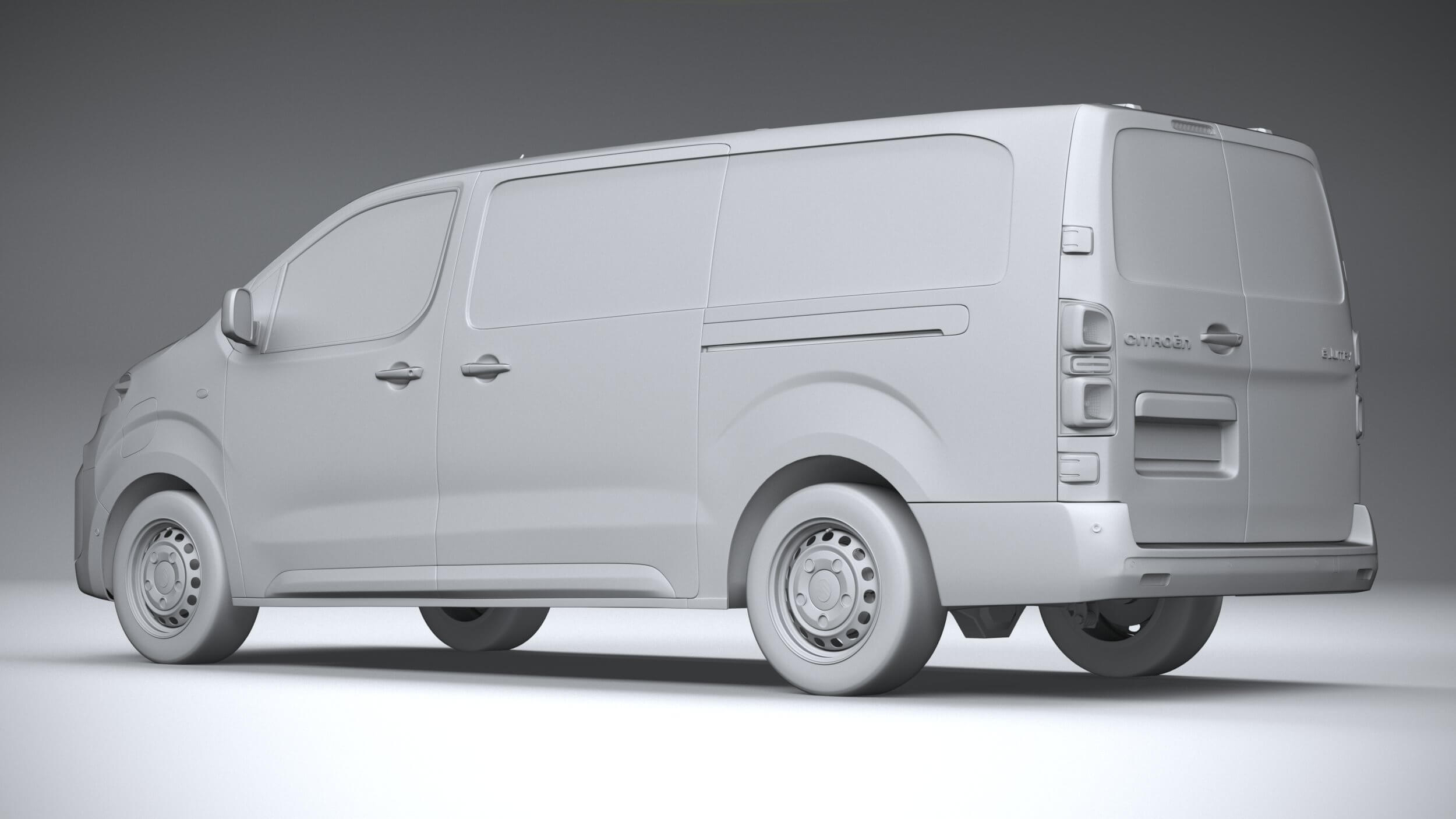 Citroen E-Jumpy L3 2024 3D Model by SQUIR