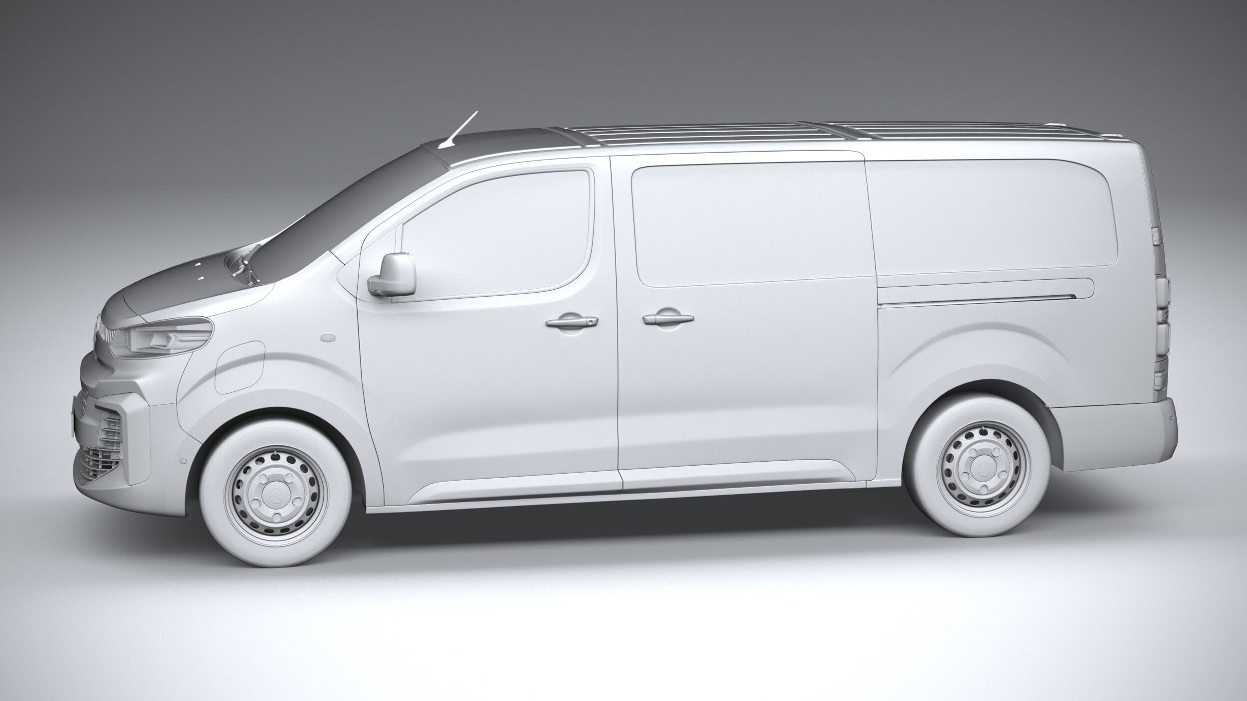 Citroen E-Jumpy L3 2024 3D Model by SQUIR