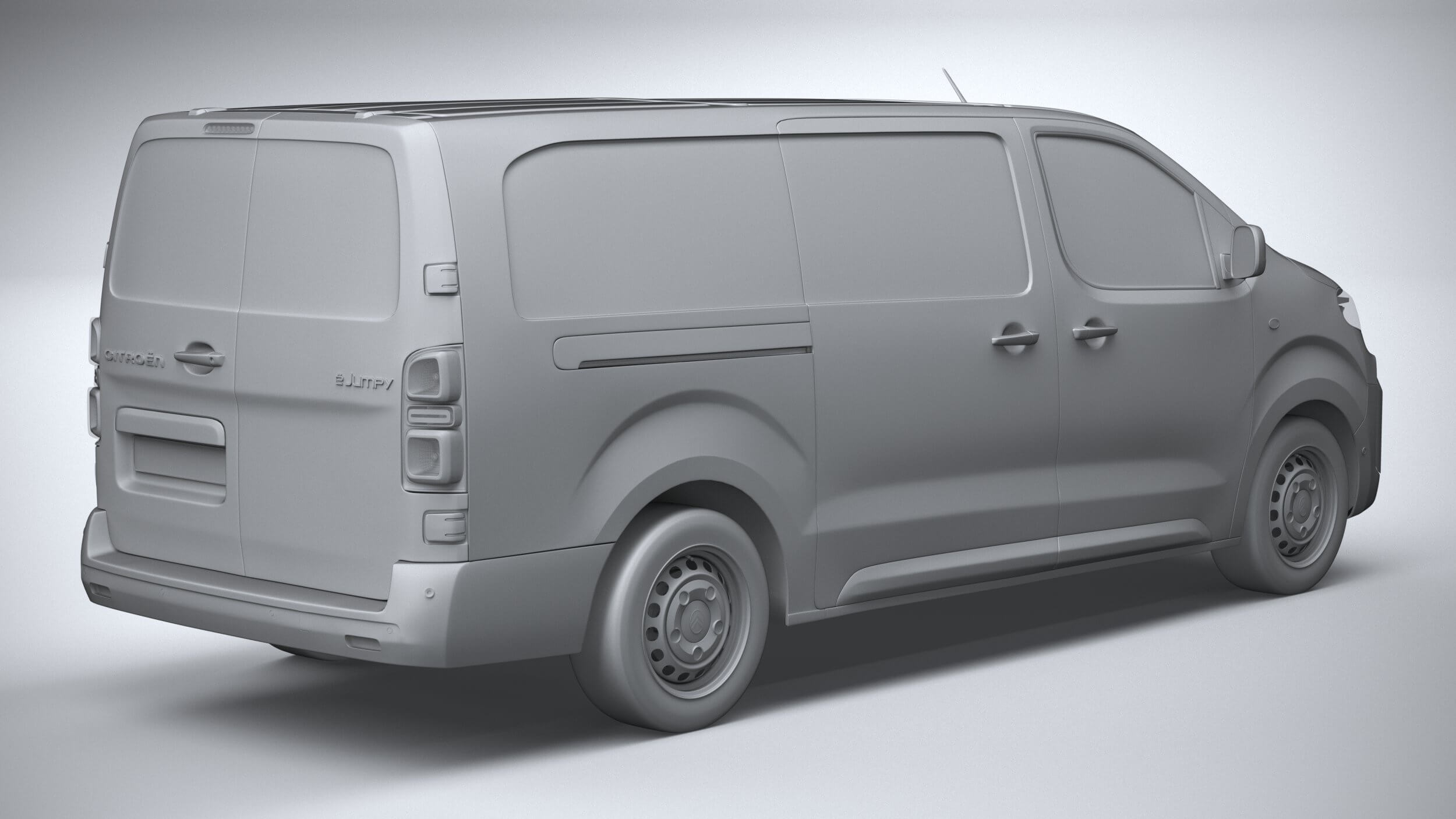 Citroen E-Jumpy L3 2024 3D Model by SQUIR
