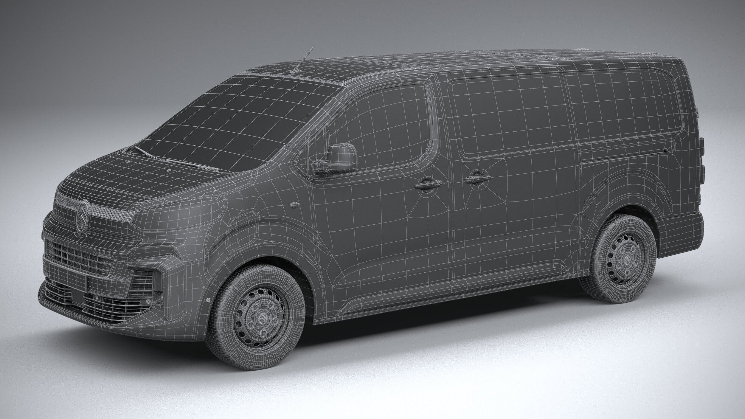 Citroen E-Jumpy L3 2024 3D Model by SQUIR