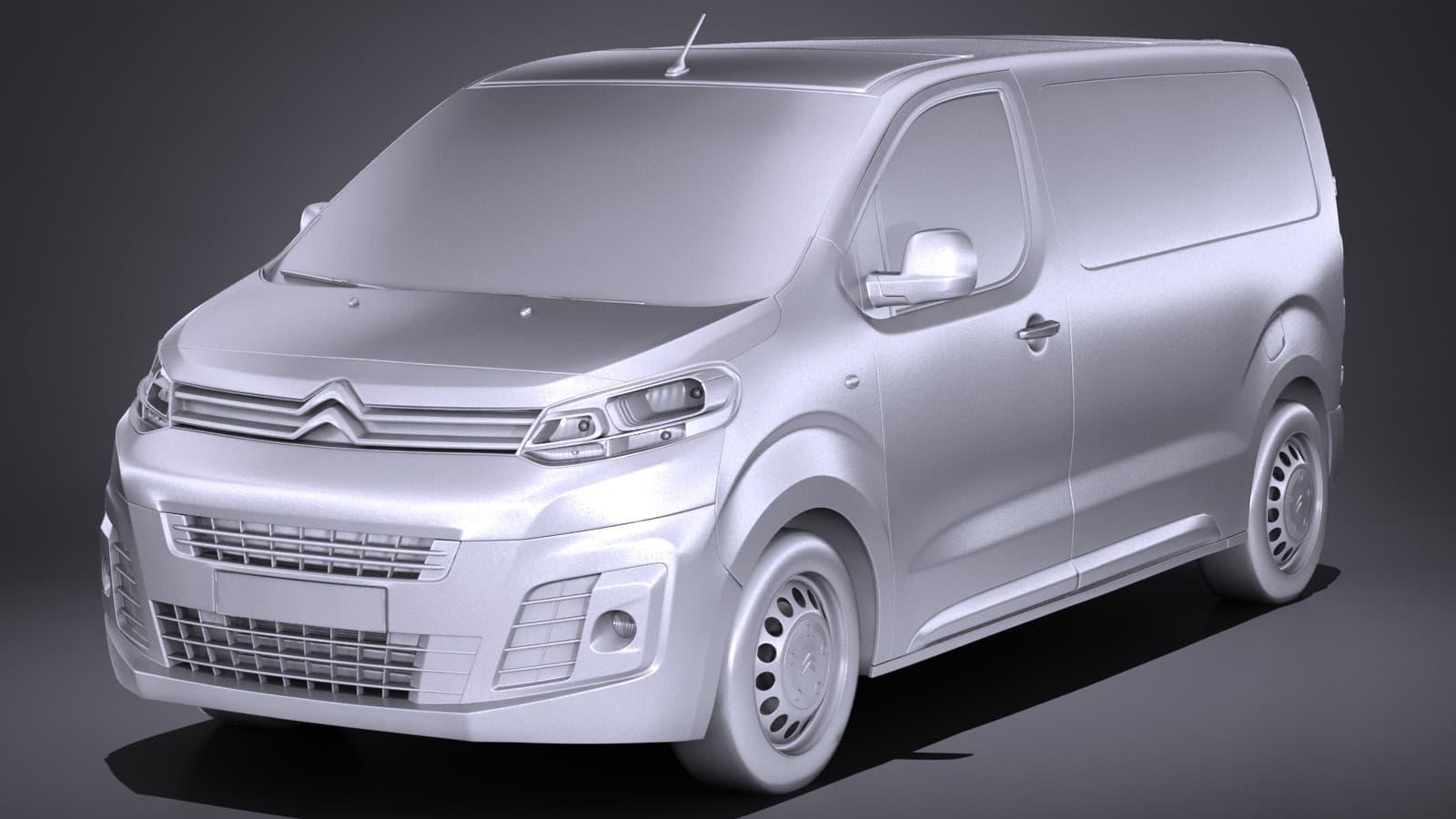 Citroen Jumpy 2018 - 3D Model by SQUIR