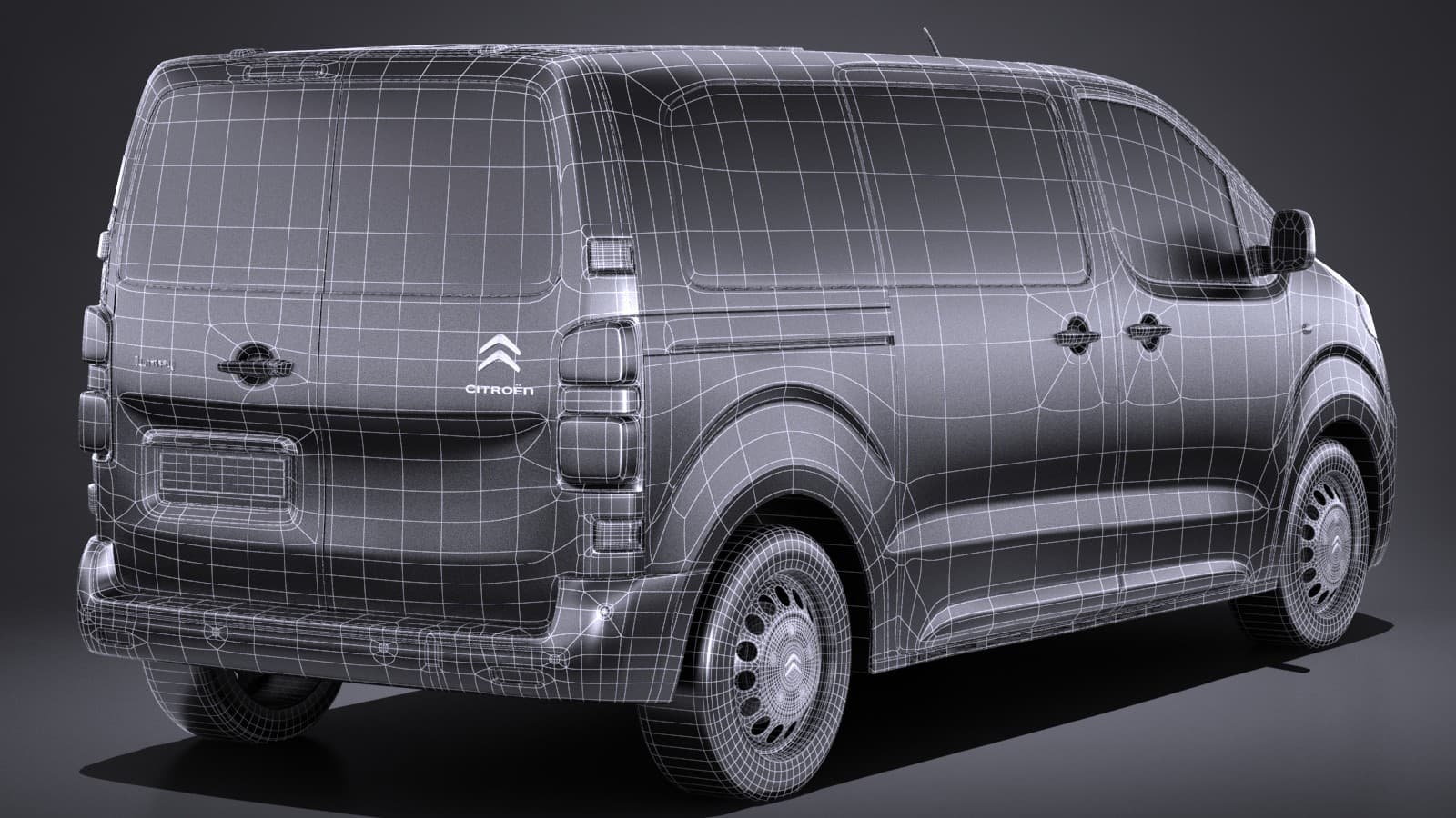 Citroen Jumpy 2018 - 3D Model by SQUIR