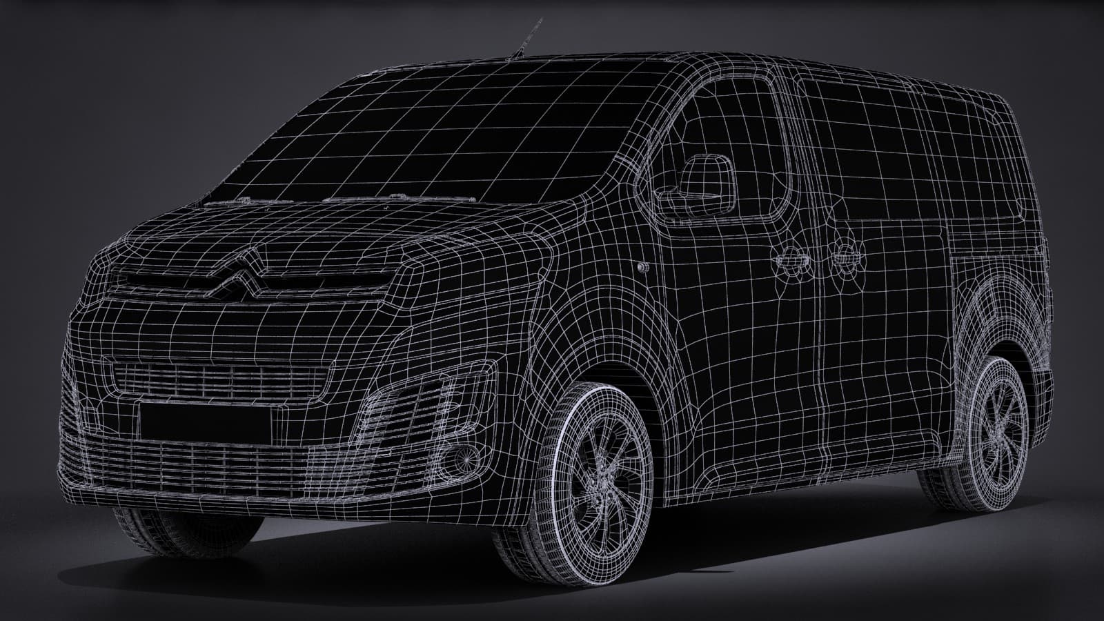 Citroen SpaceTourer 2016 - 3D Model by SQUIR