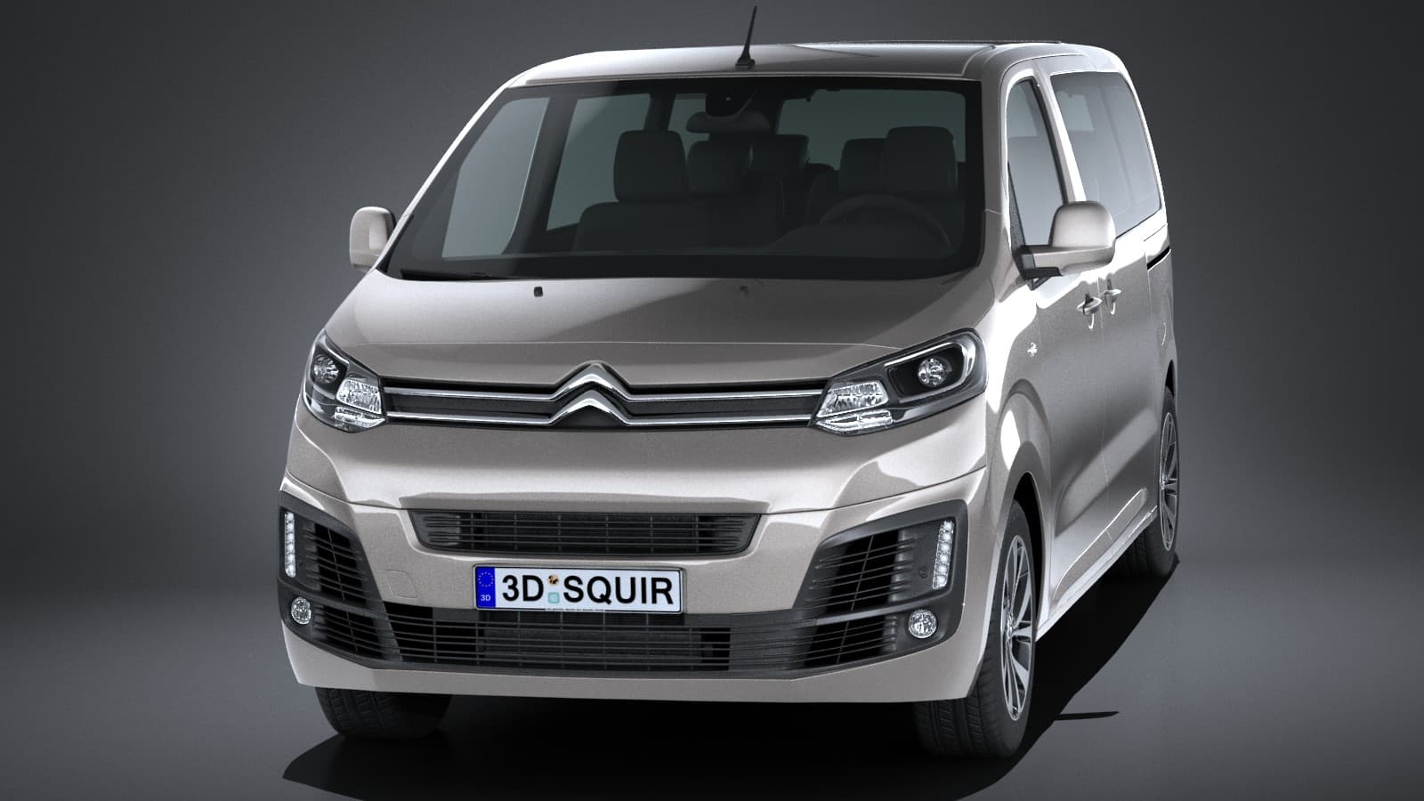 Citroen Spacetourer 2017 - 3D Model by SQUIR