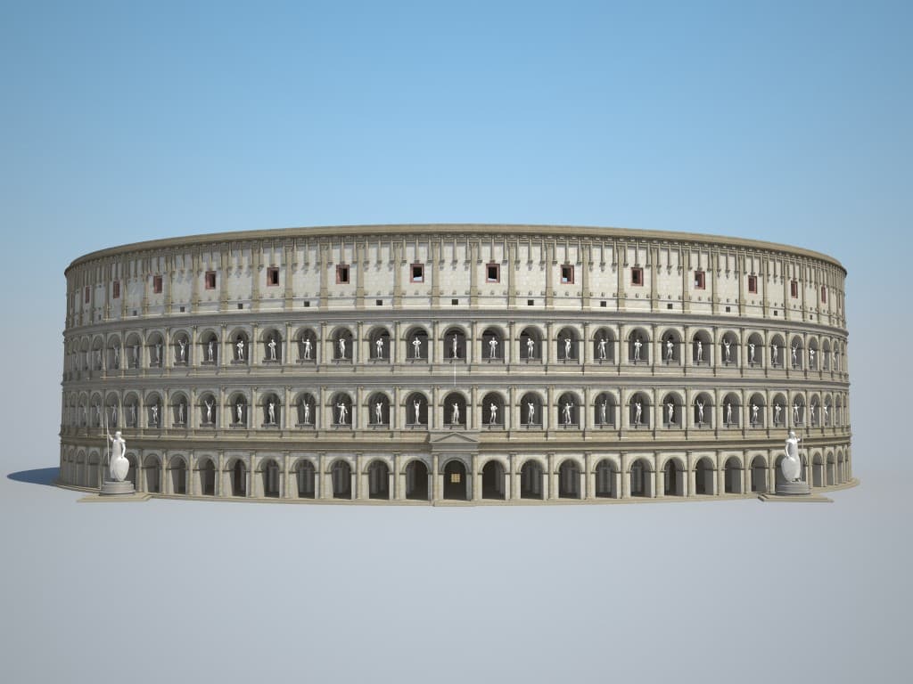 Colosseum Rendering