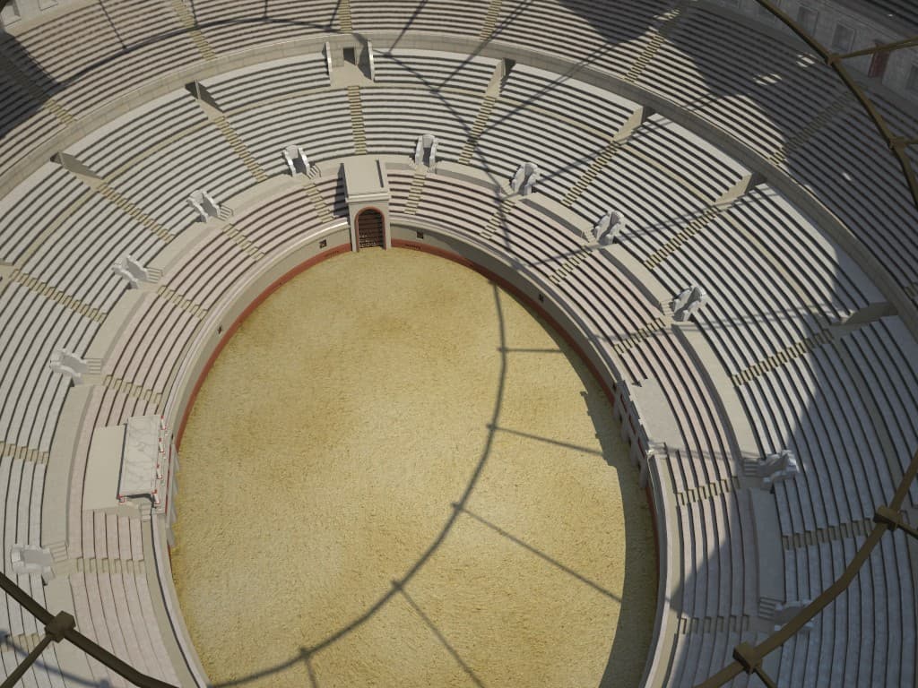 Colosseum (undamaged) - 3D Model by SQUIR